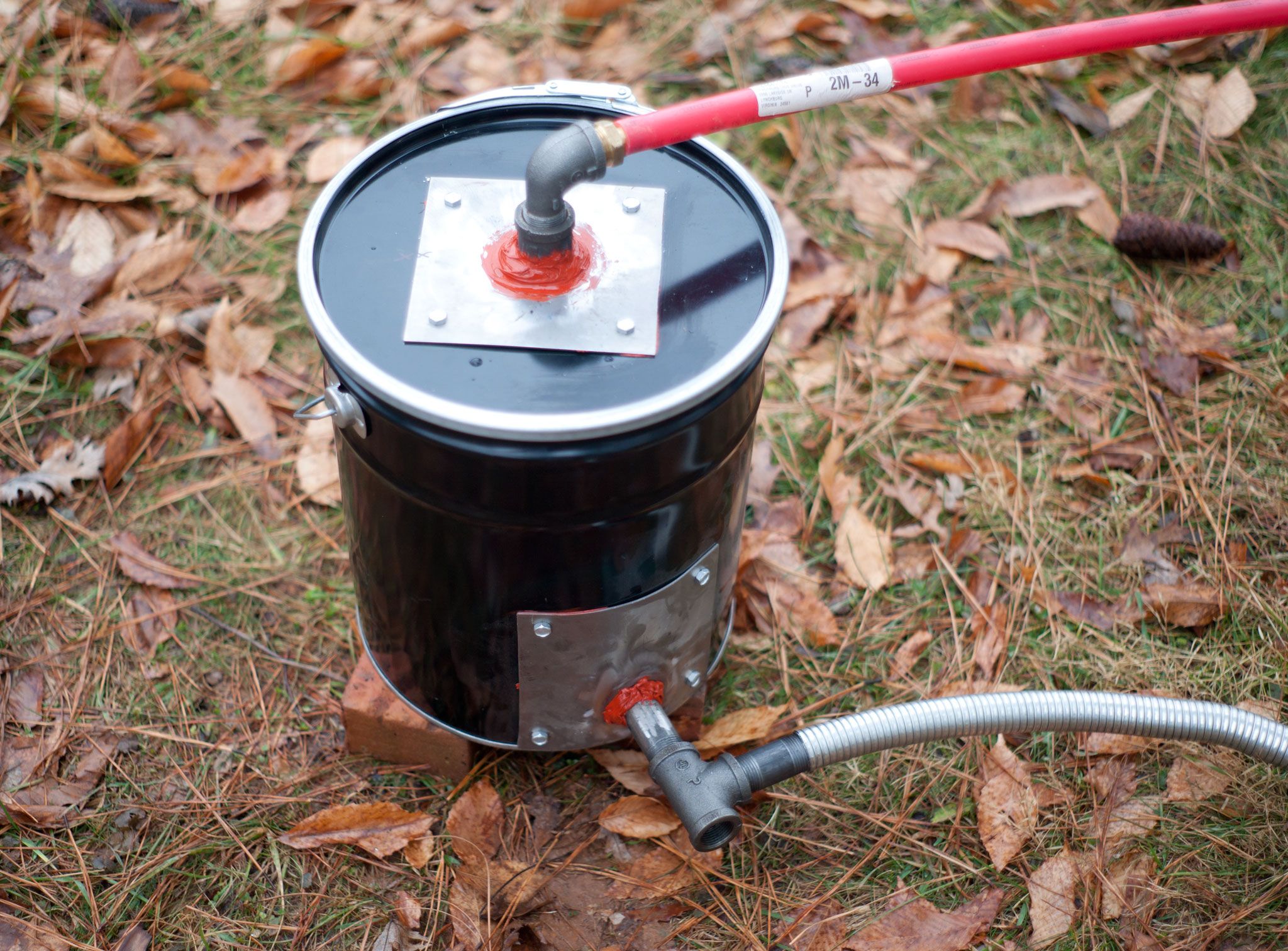 Charcoal Powered Generator - Gasifier : 11 Steps (with Pictures ...