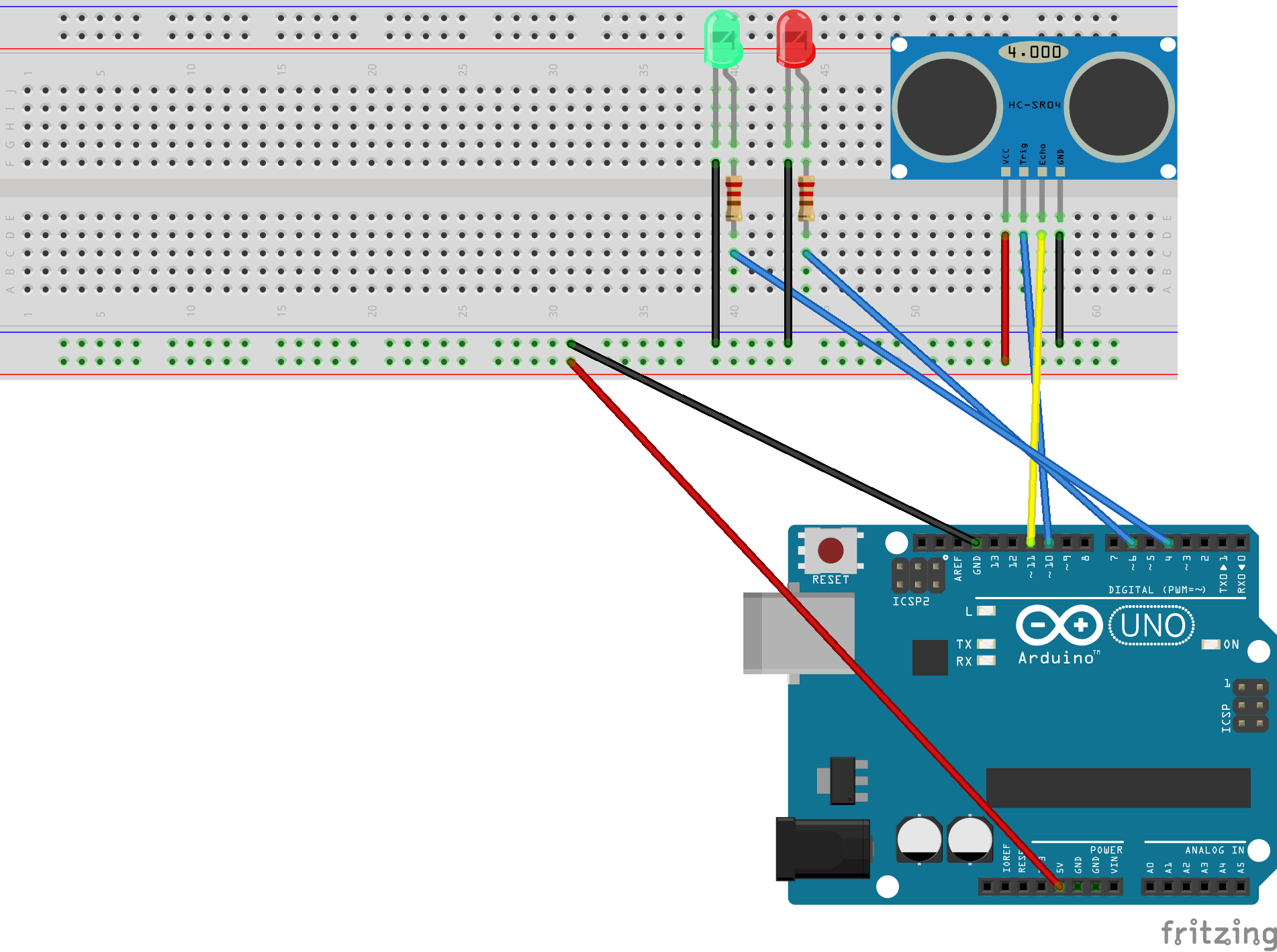 Arduino Sensor With LED and Buzzer : 5 Steps - Instructables