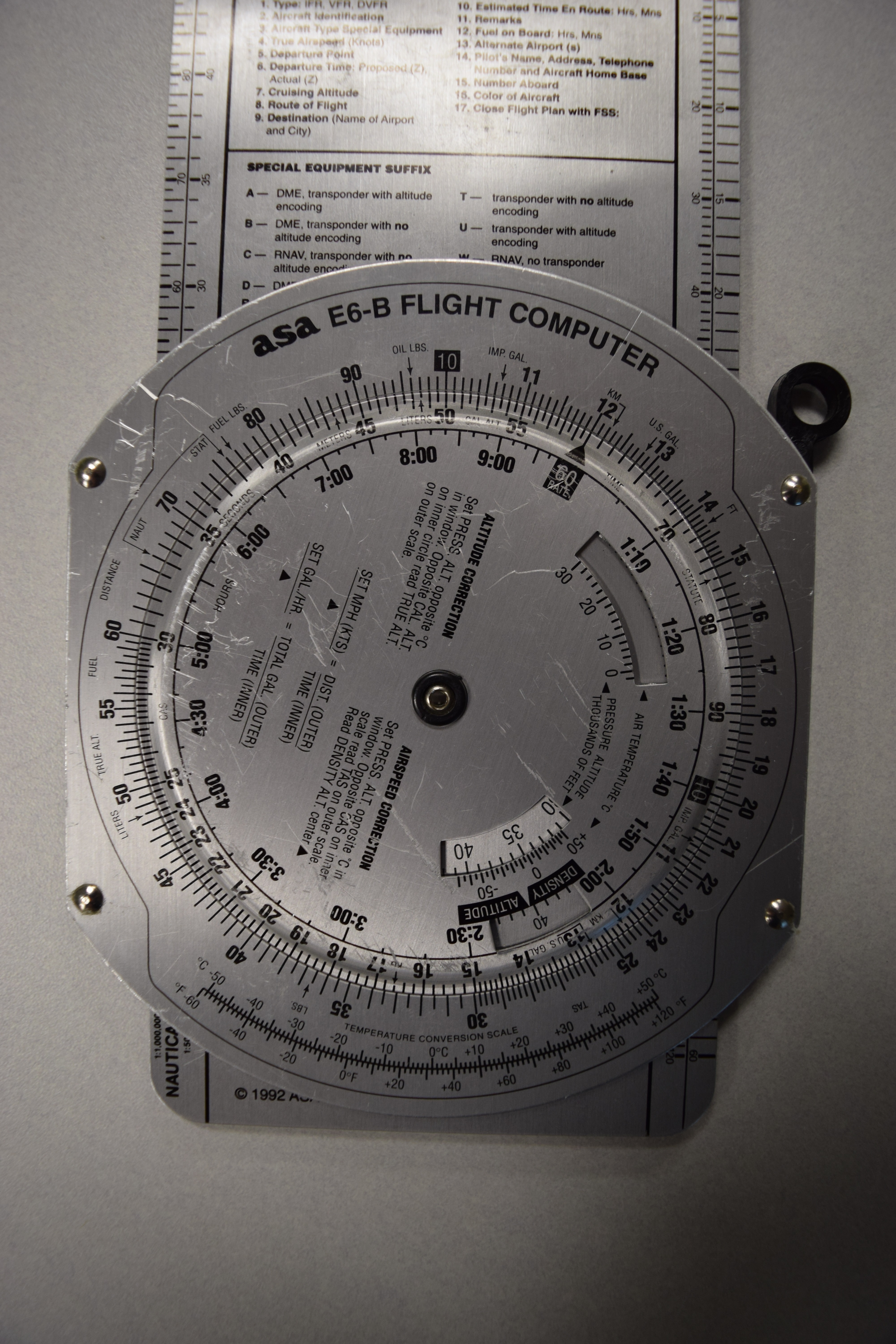 How to Calculate Time and Fuel to a Location Using an E6B : 4 Steps ...