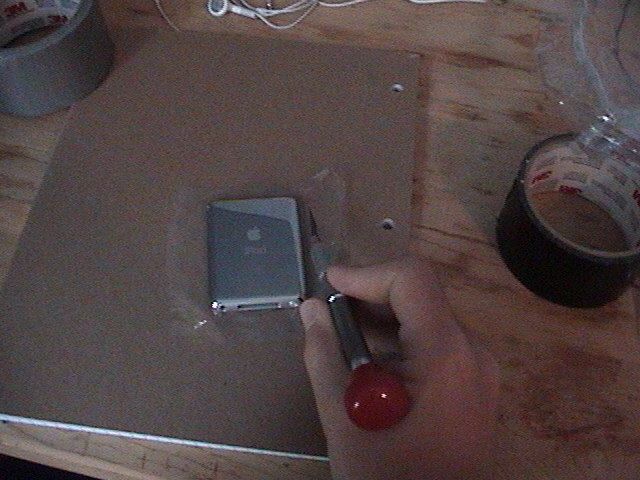Ipod Costume Duct Tape