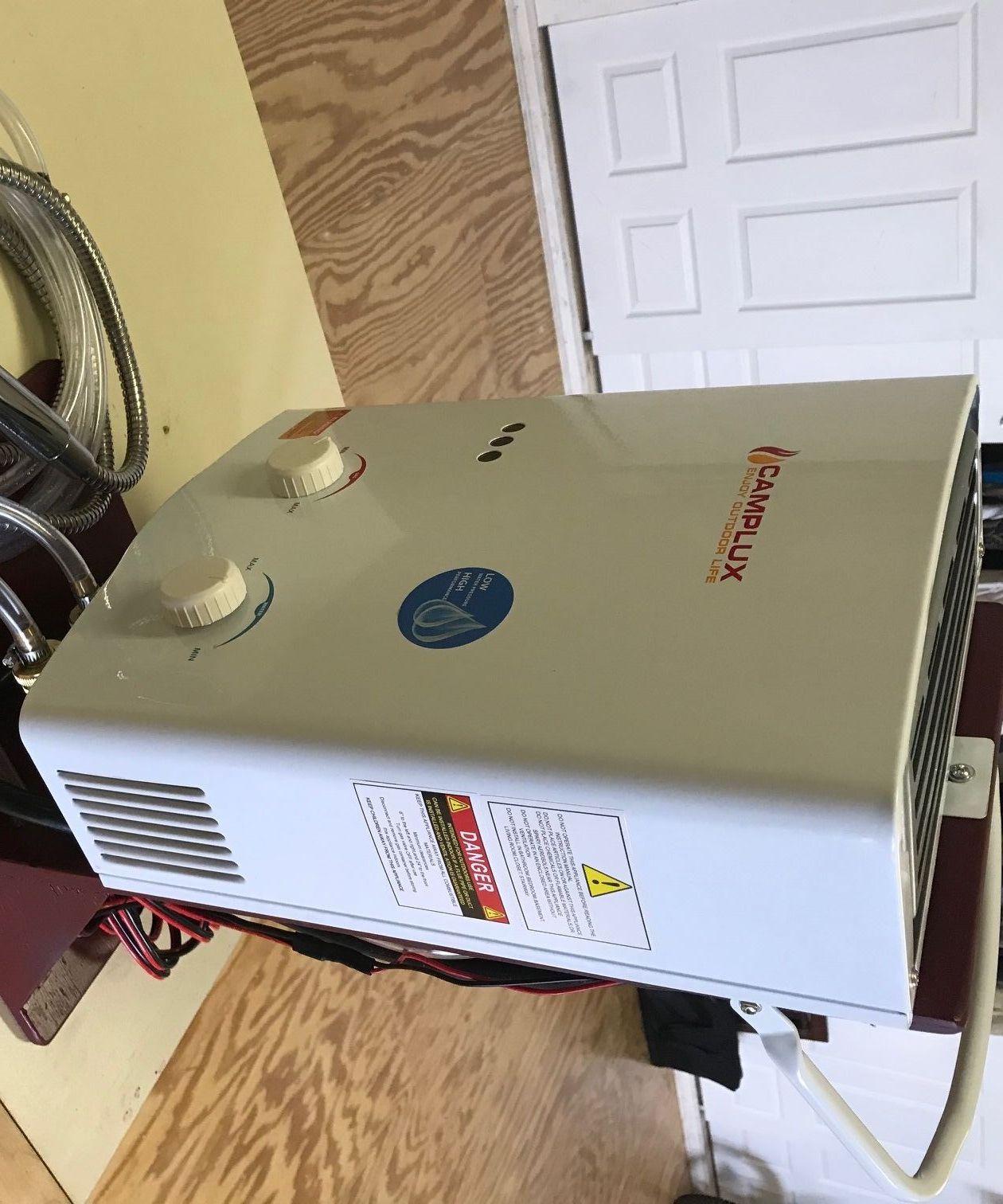 Portable Demand Use Hot Water Shower : 5 Steps (with Pictures ...