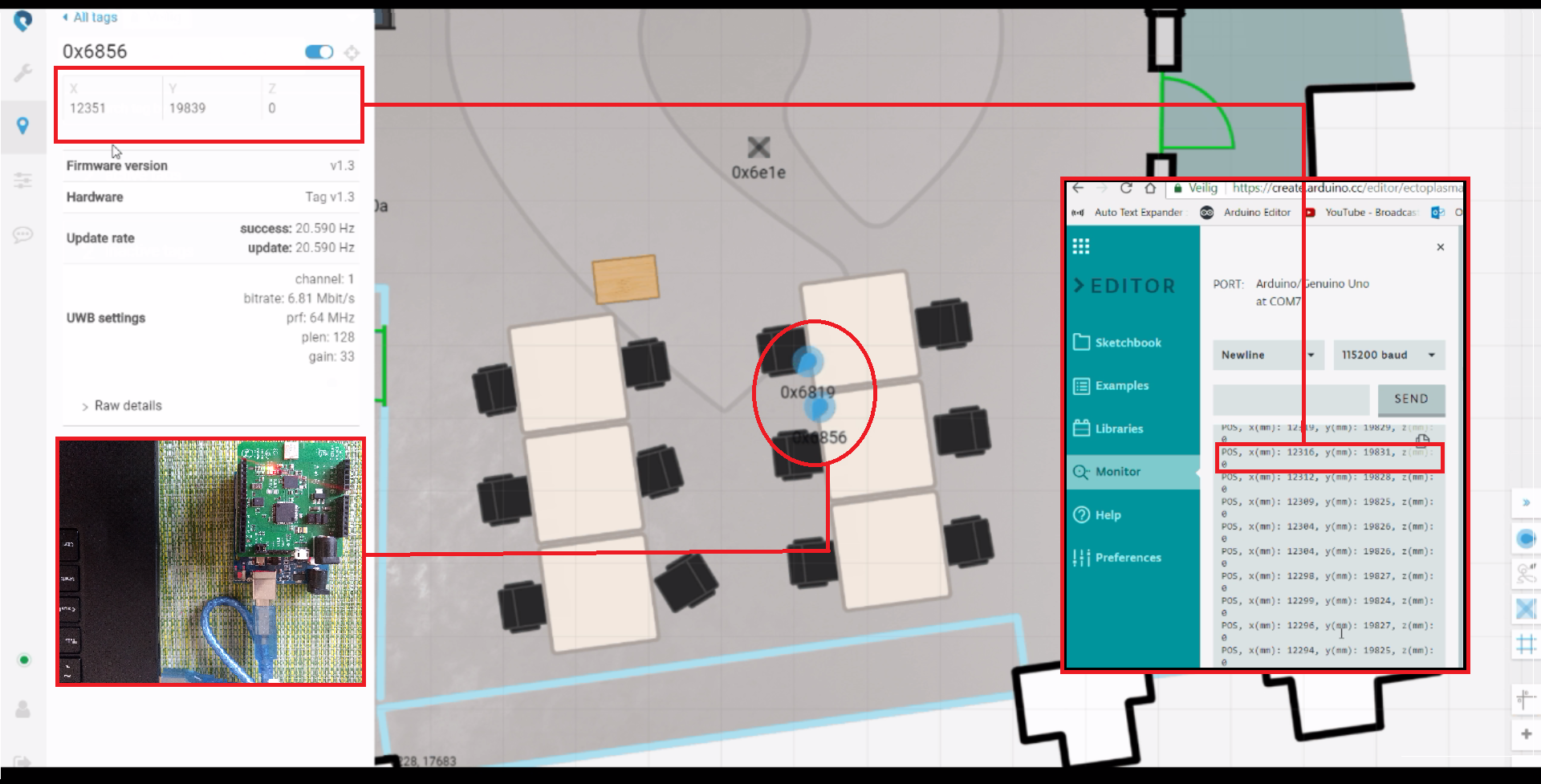 10 CM Accurate Ultra-wide Band (UWB) Positioning for Arduino, Python ...