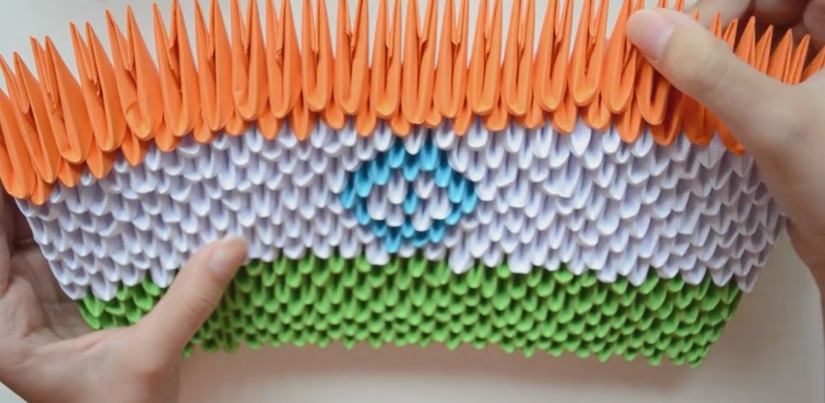 India 3D Origami Flag : 22 Steps (with Pictures) - Instructables