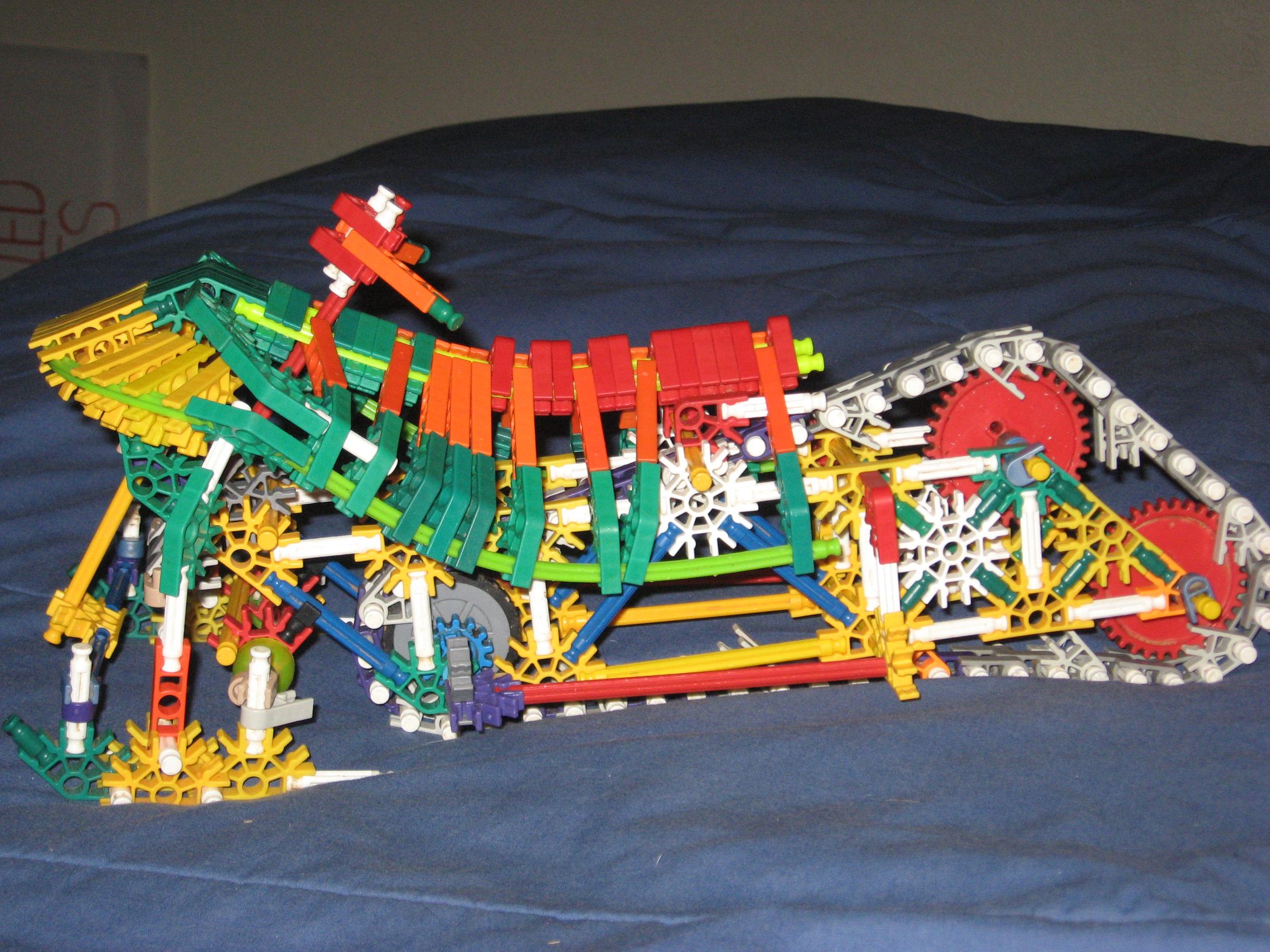 Knex Snow Mobile - Instructables