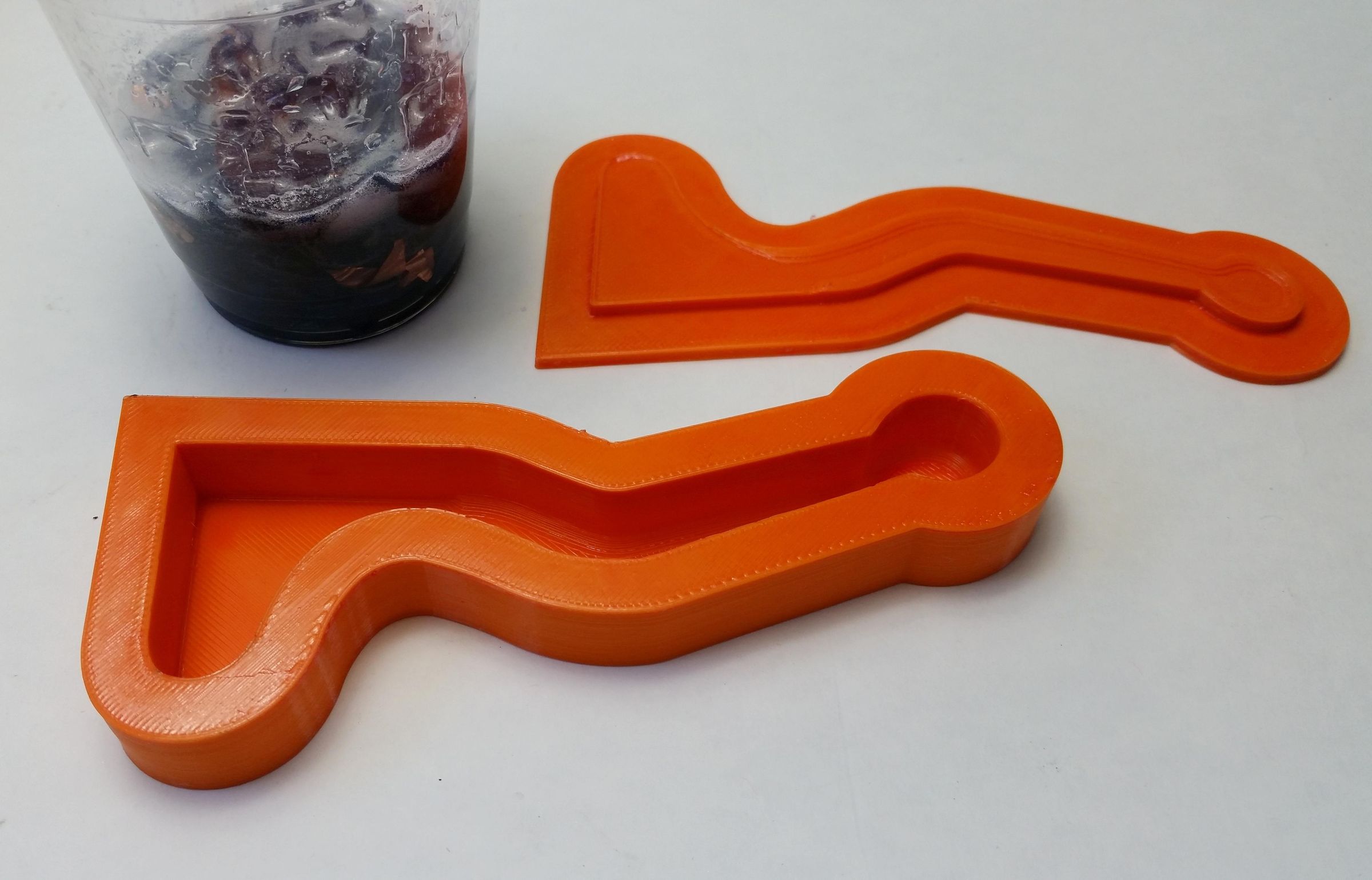 Forged Fabric Parts!!?.. With 3D Printed Compression Molds : 11 Steps ...