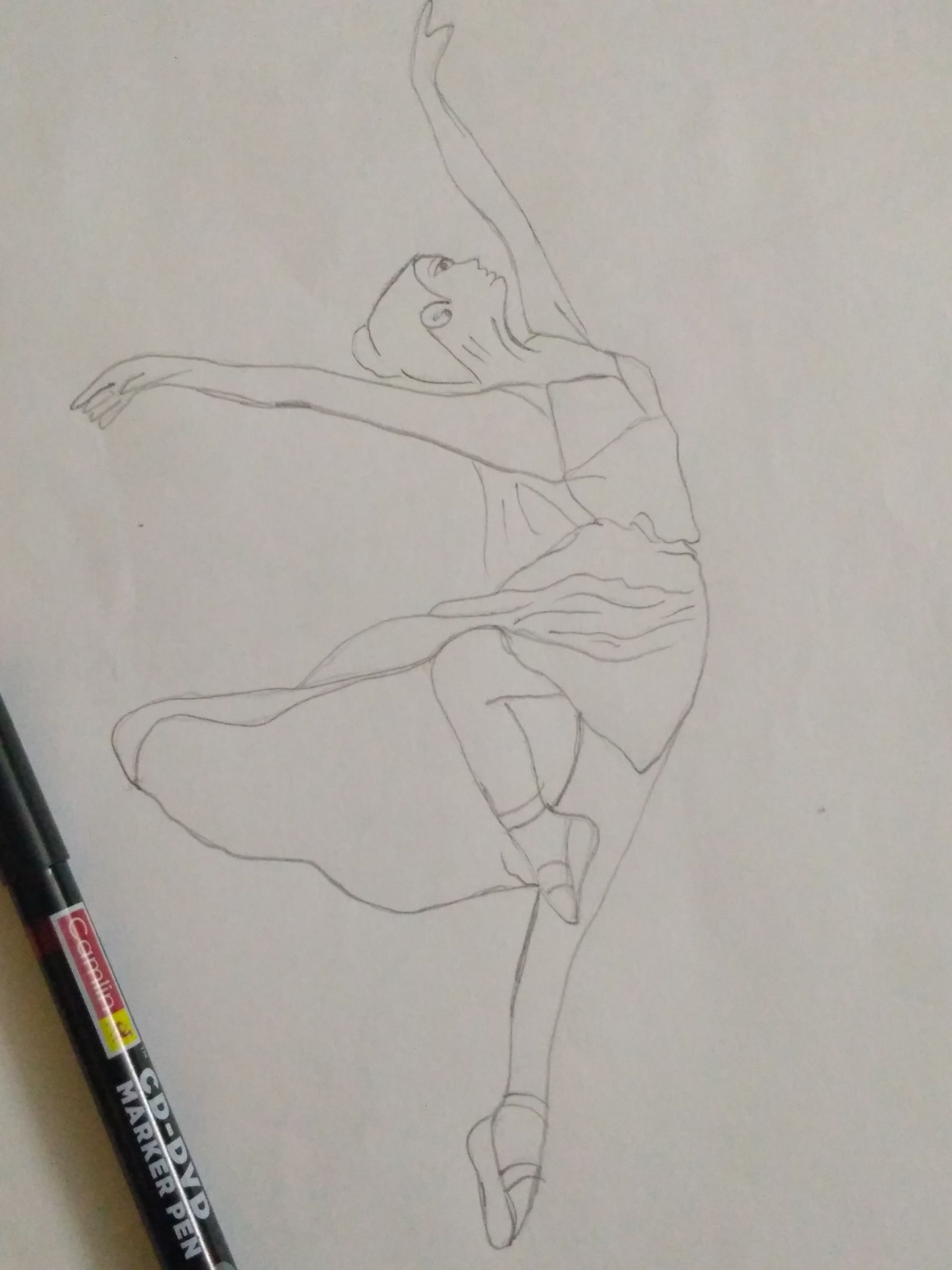 Zentangle Ballerina Art - in Shades of Red : 5 Steps - Instructables