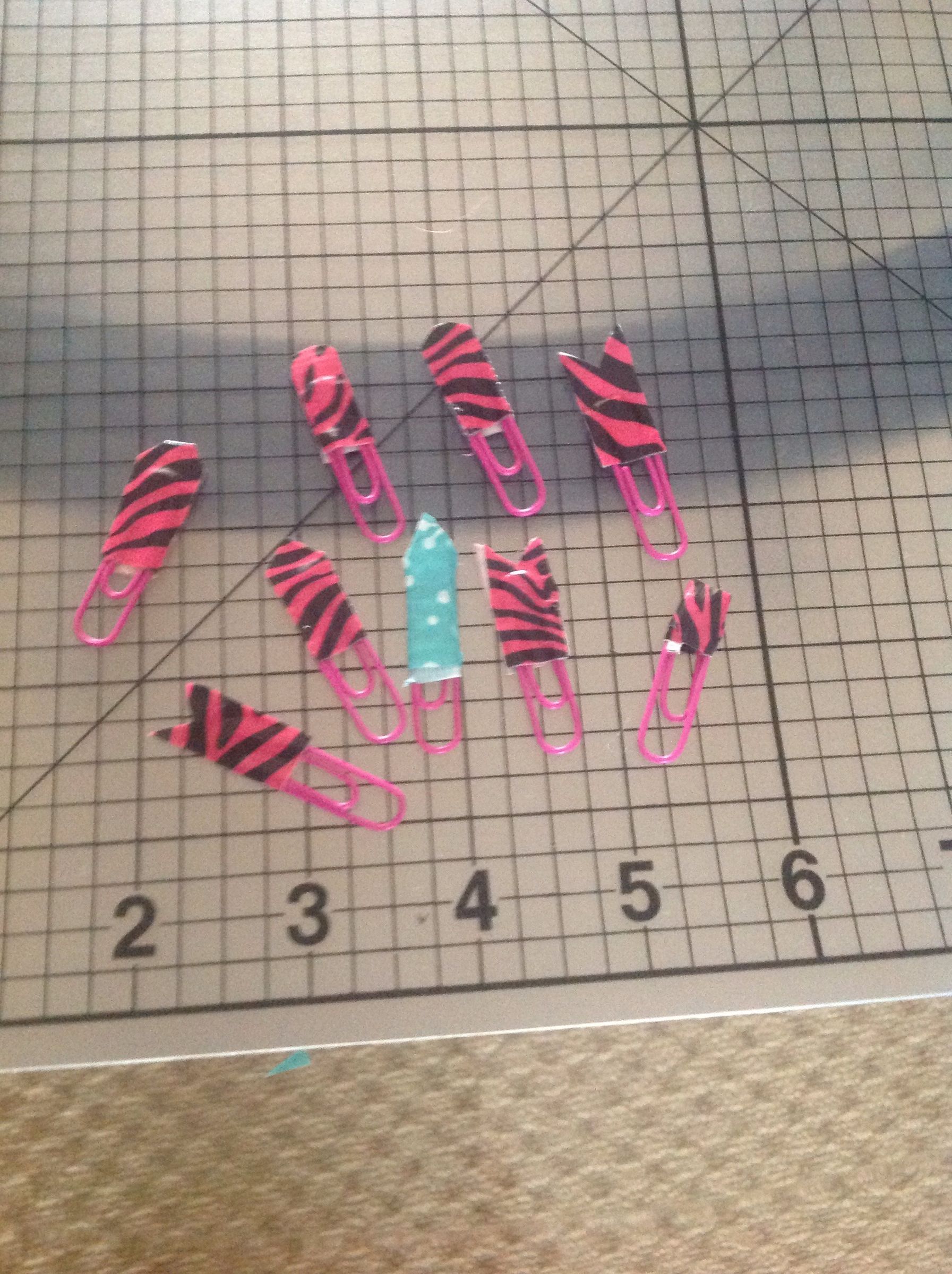 Paper Clip and Duct Tape Book Marks : 5 Steps - Instructables
