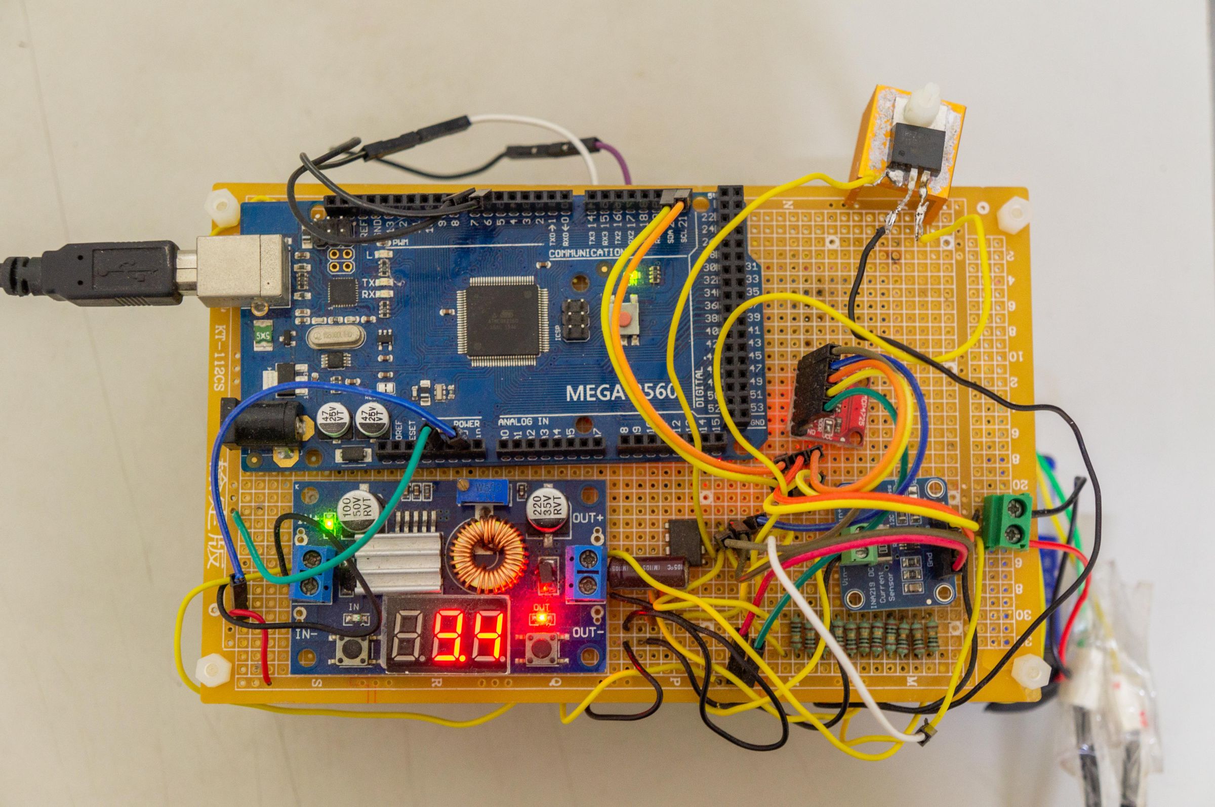 Software Controlled Battery Capacity Measurement Tester : 6 Steps ...