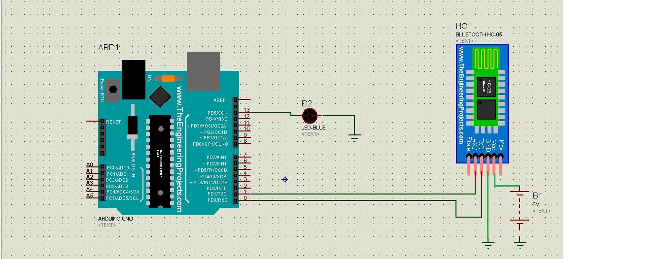 Bluetooth Controlled Led Using Arduino and HC-05 : 4 Steps - Instructables