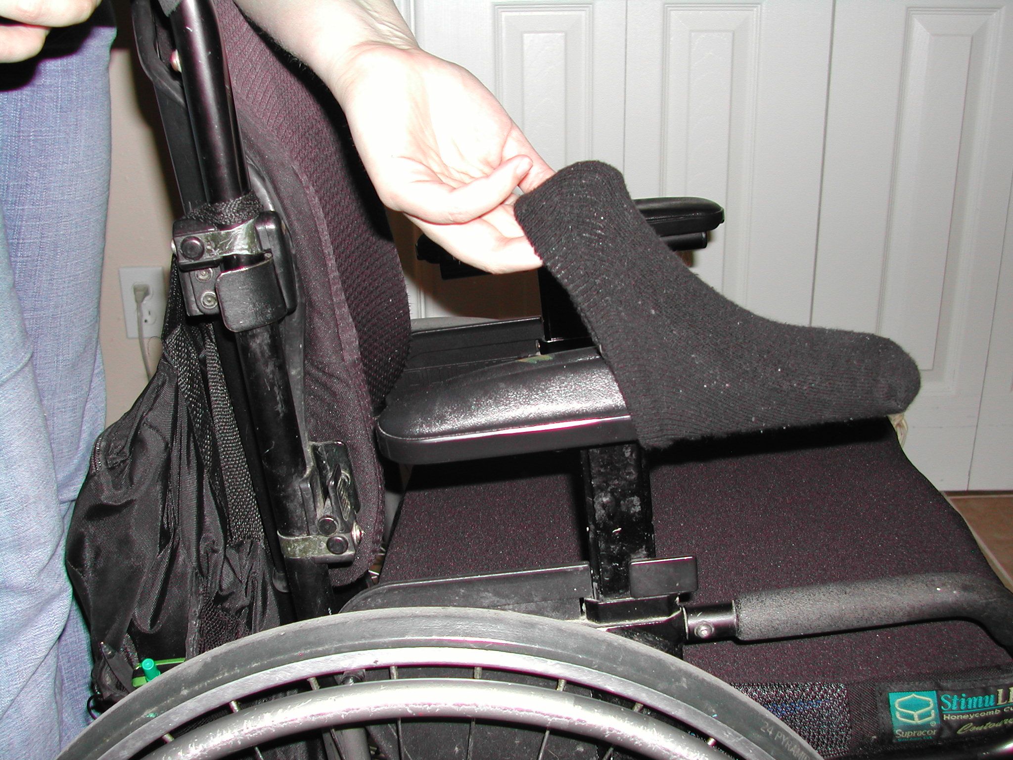 Wheelchair Armrest Socks : 5 Steps - Instructables