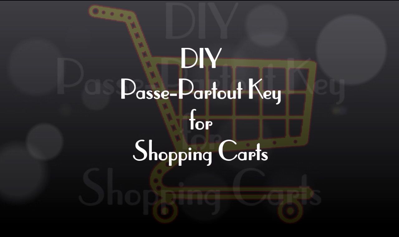 DIY Shopping Carts Key : 3 Steps - Instructables