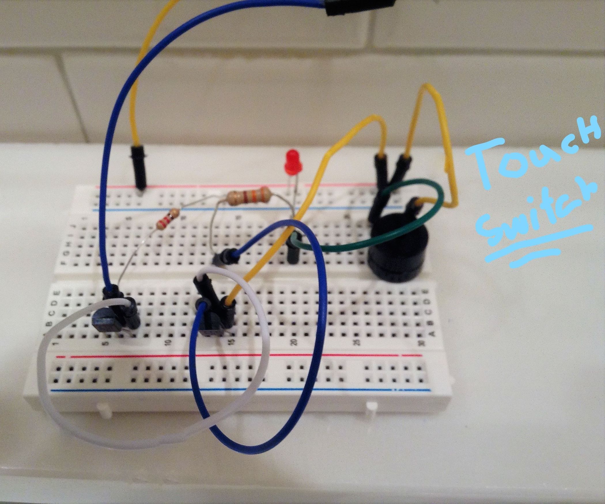 Transistor Touch Switch - Instructables