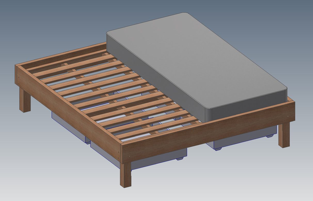 Robust and Inexpensive Bed Frame : 7 Steps (with Pictures) - Instructables