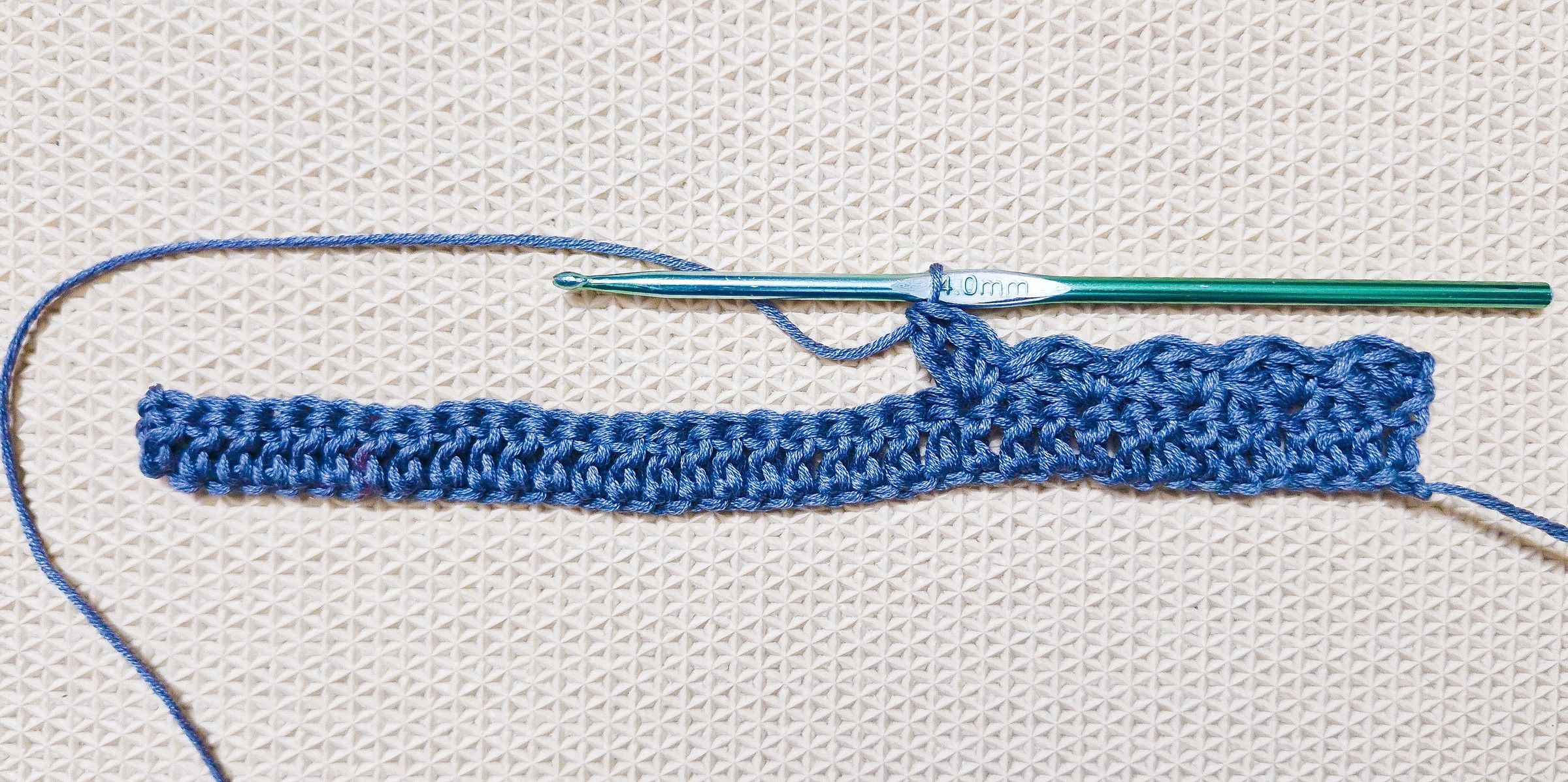 Quick Crochet Table Runner With Silt Stitch : 6 Steps (with Pictures ...