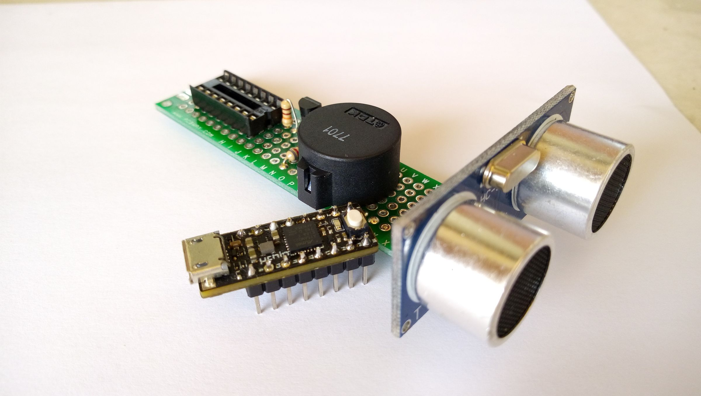BEEP Like a Car! Sonar Sensor : 3 Steps - Instructables