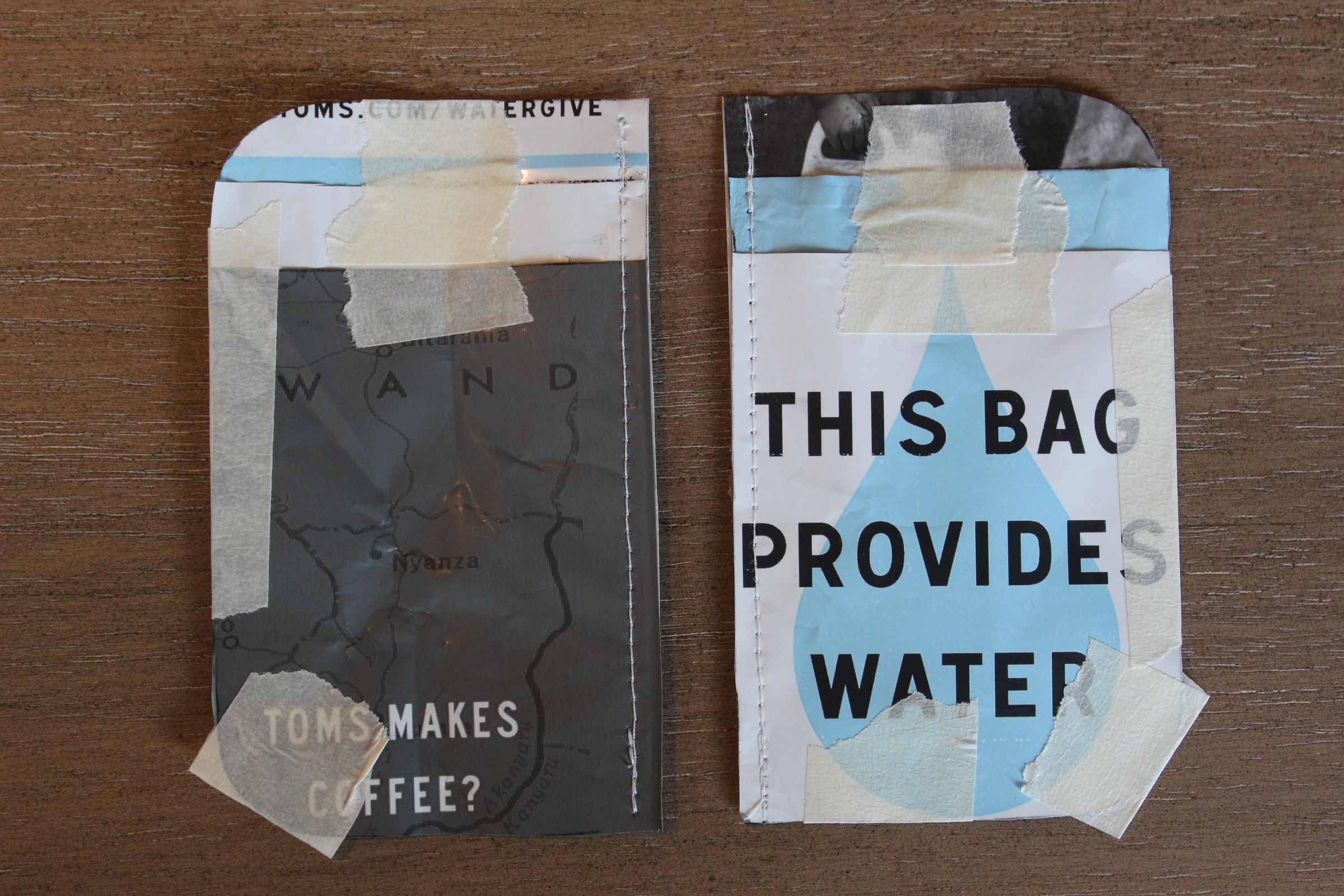 DIY Coffee Bag Wallet : 6 Steps (with Pictures) - Instructables