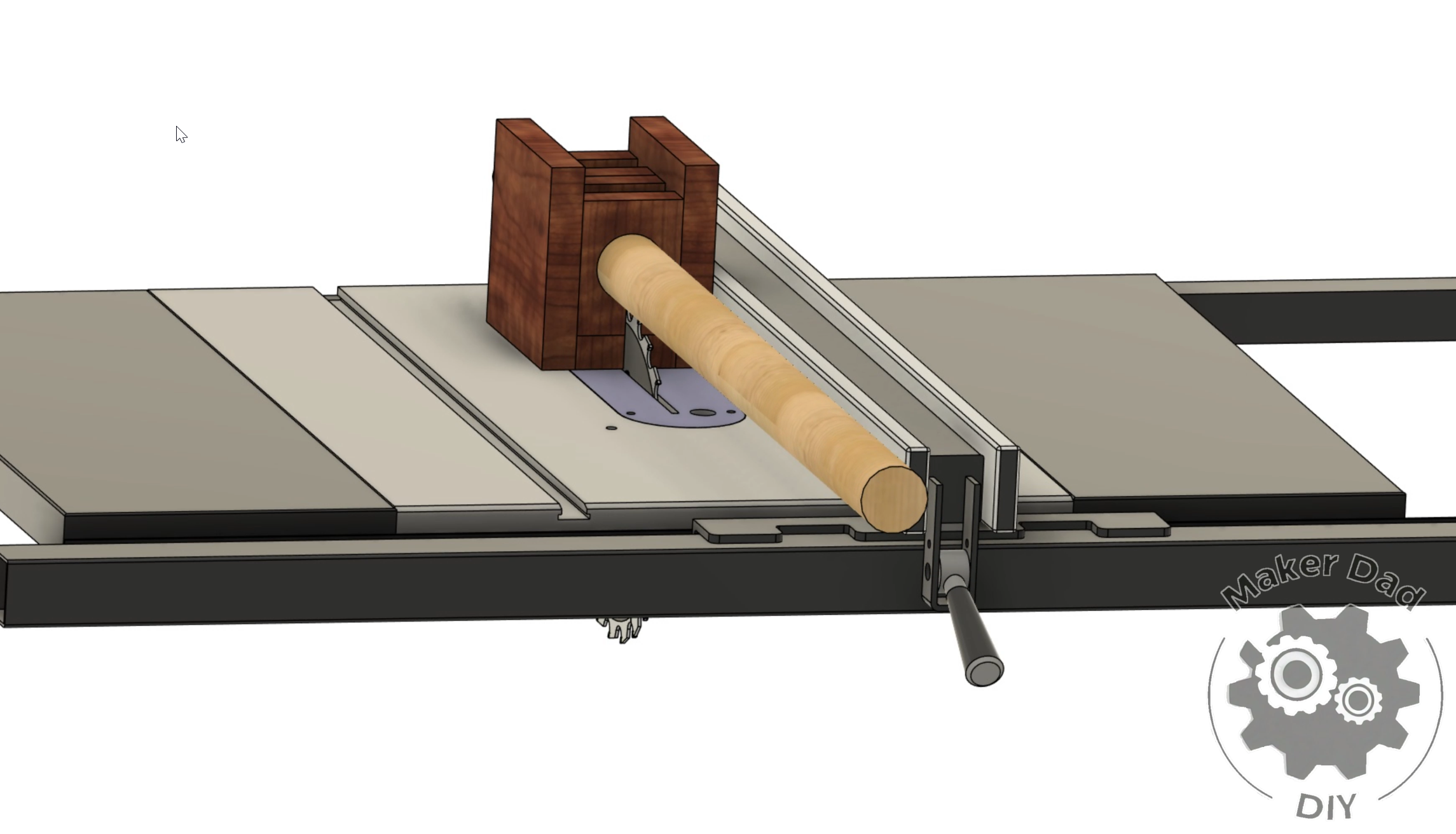 How to Make Dowels: Dowel Making Jig ( With Table Saw ) : 8 Steps (with ...