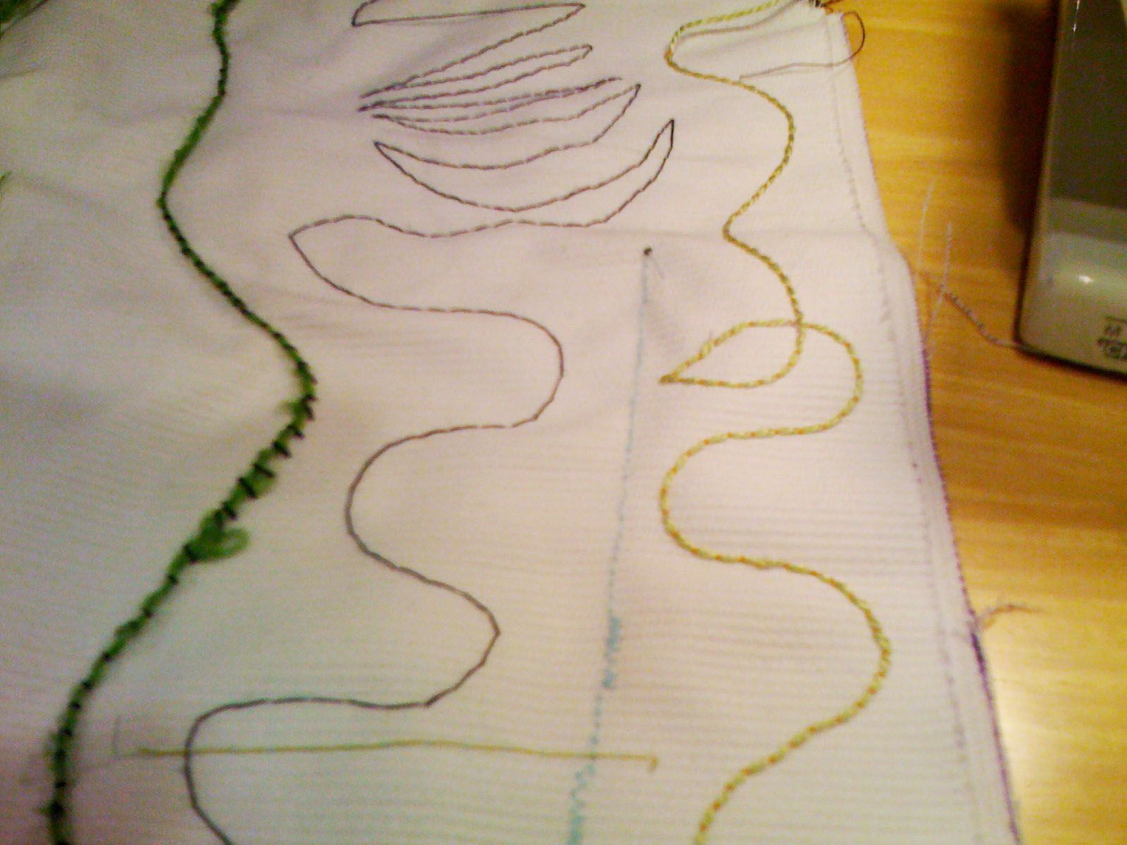 Decorate Pants With Machine Embroidery : 4 Steps (with Pictures ...