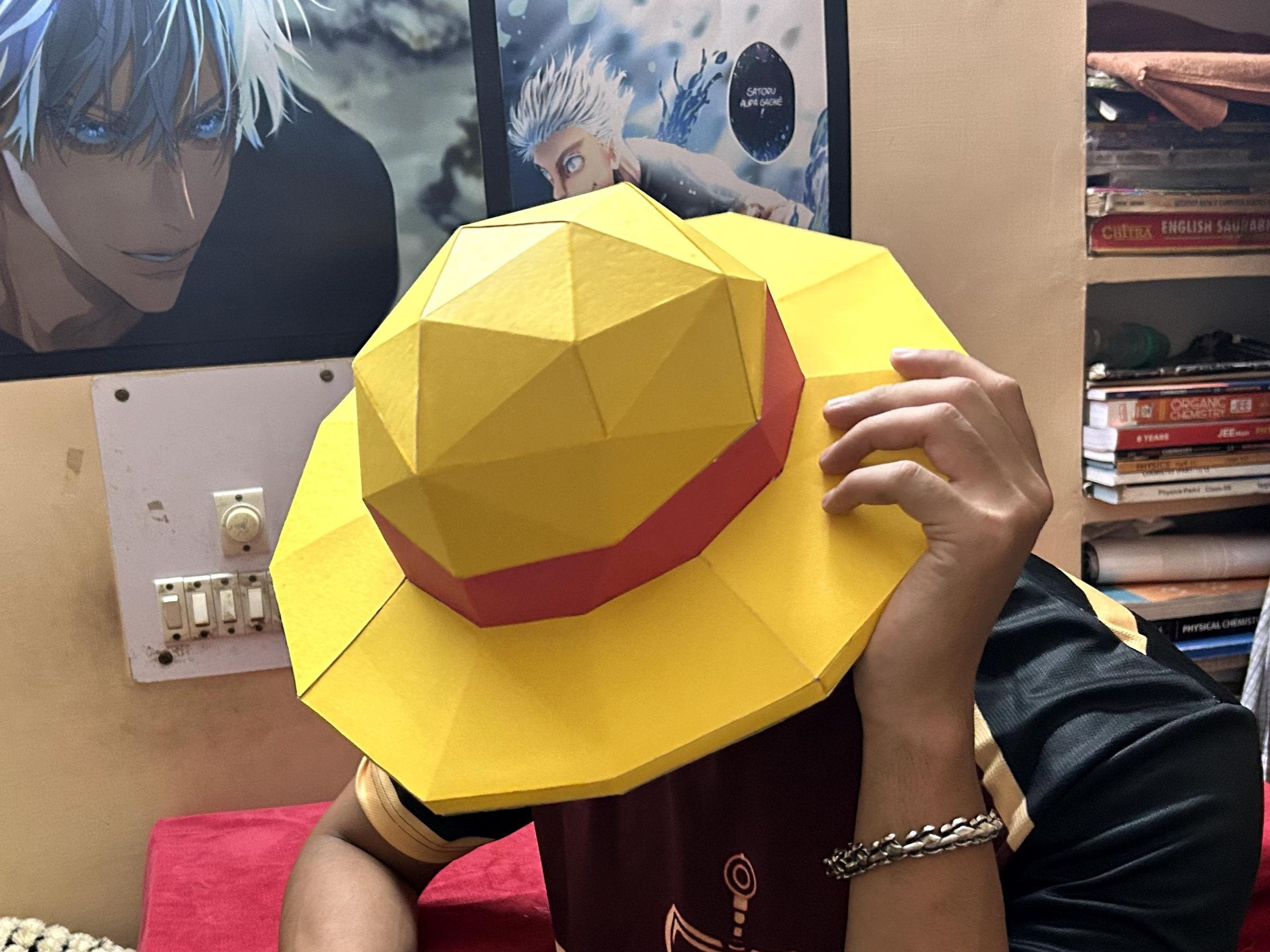 DIY Luffy’s Straw Hat (Yep, It’s Just Paper) : 8 Steps (with Pictures) - Instructables