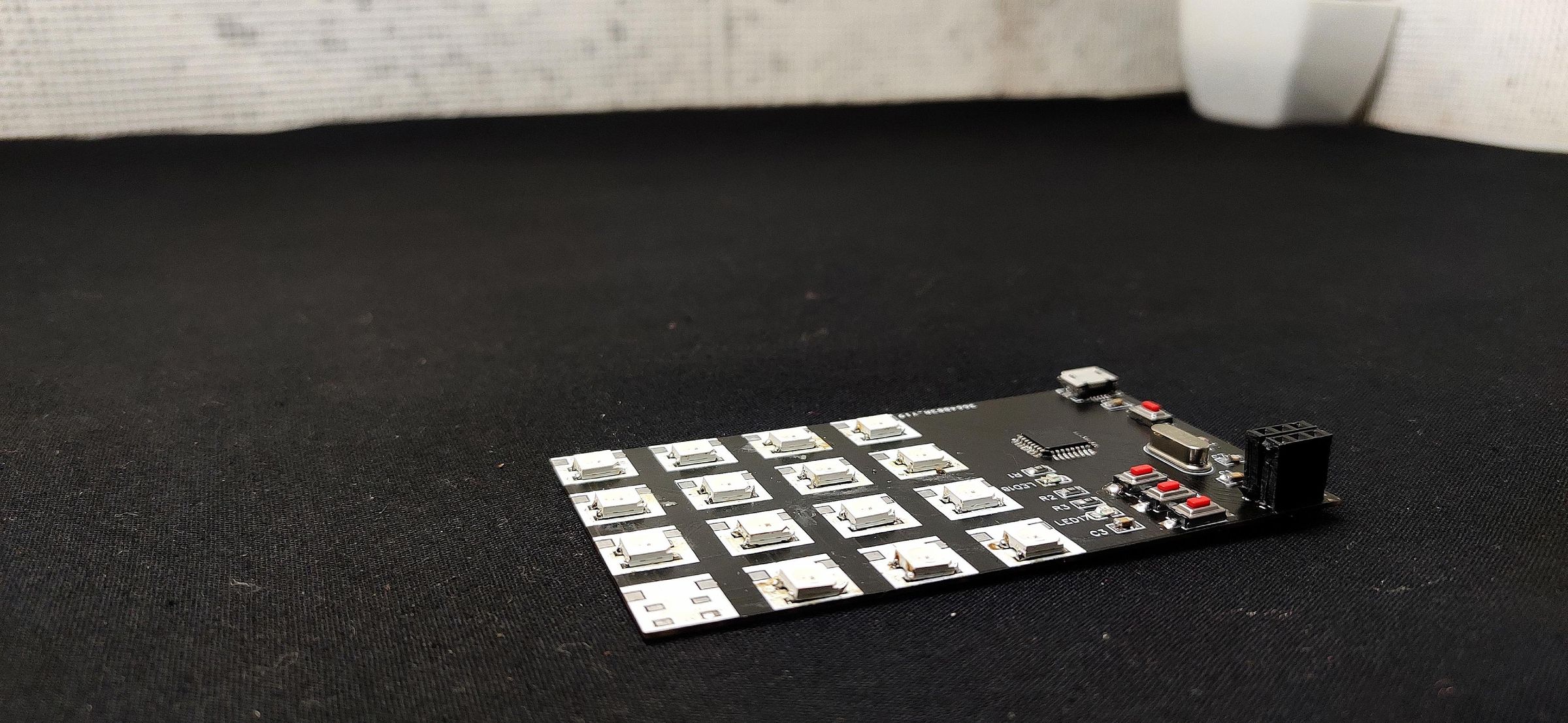 PCB Bussiness Card With 4*4 Tic Tac Toe Game | Hackaday.io