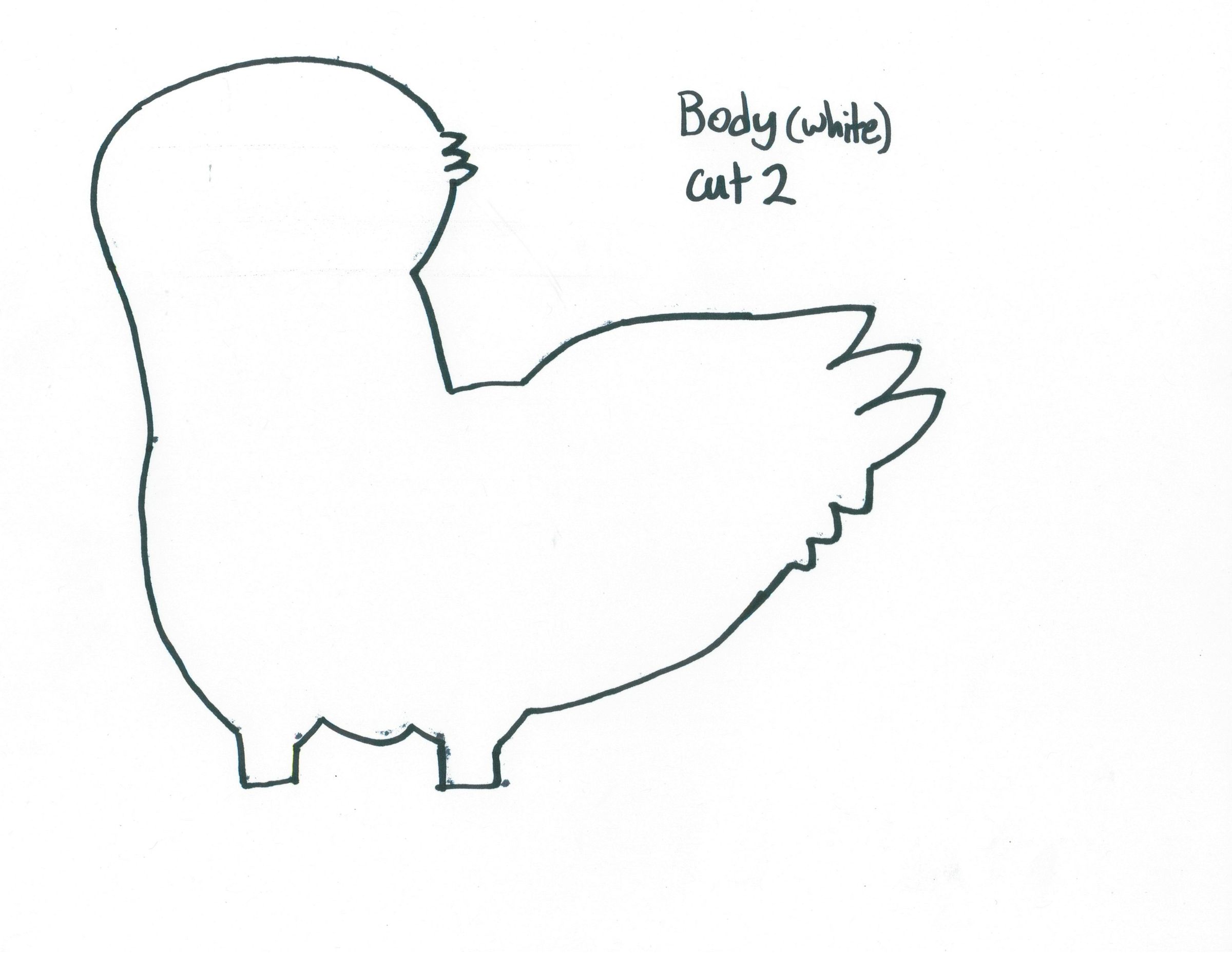 Huevo the Chicken Stuffie: How to Make a Custom Stuffed Animal : 9 ...