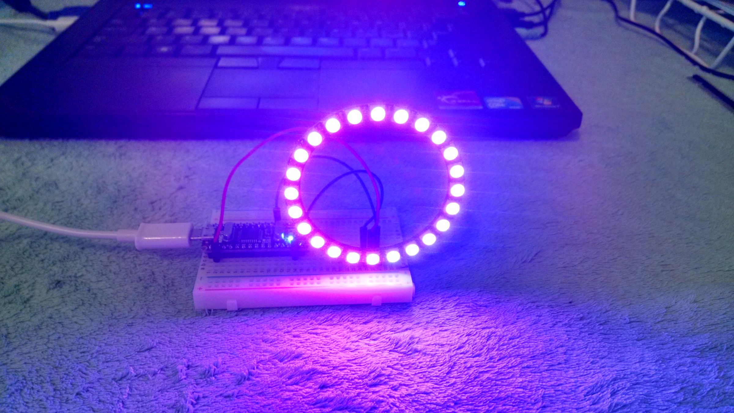NeoPixel 24 Ring With Arduino : 4 Steps (with Pictures) - Instructables