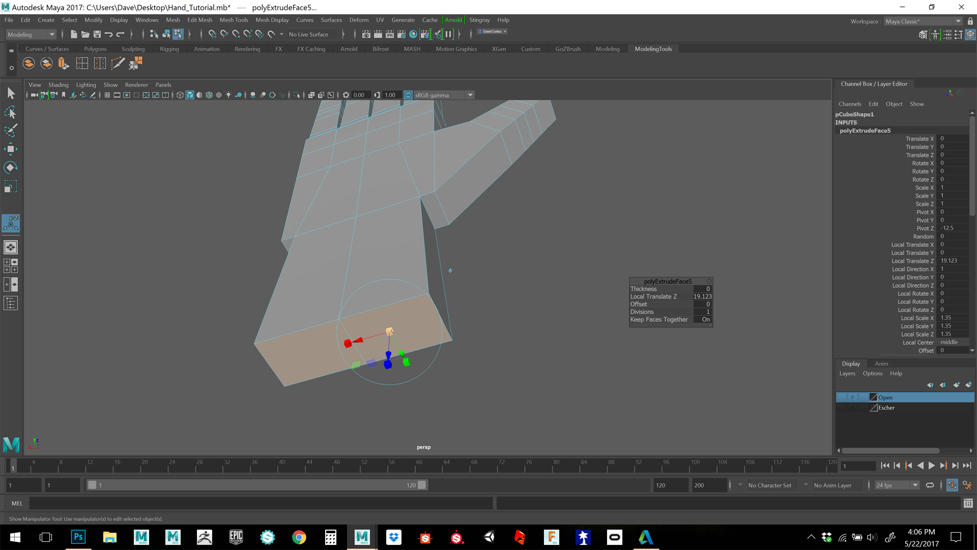 Modeling Hands in Maya and Mudbox (Part 1) : 9 Steps - Instructables