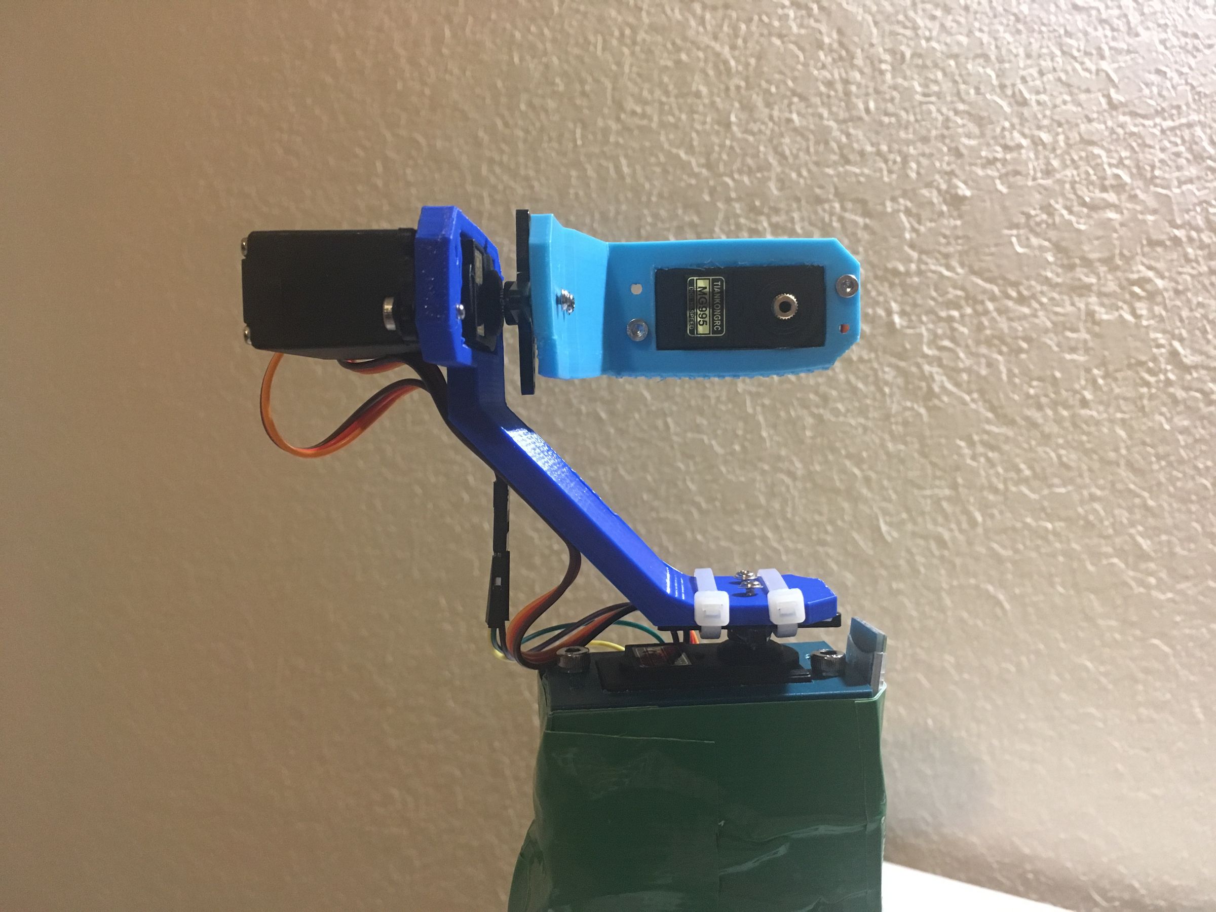 Roll and Pitch Axis Gimbal for GoPro Using Arduino - Servo and MPU6050 ...