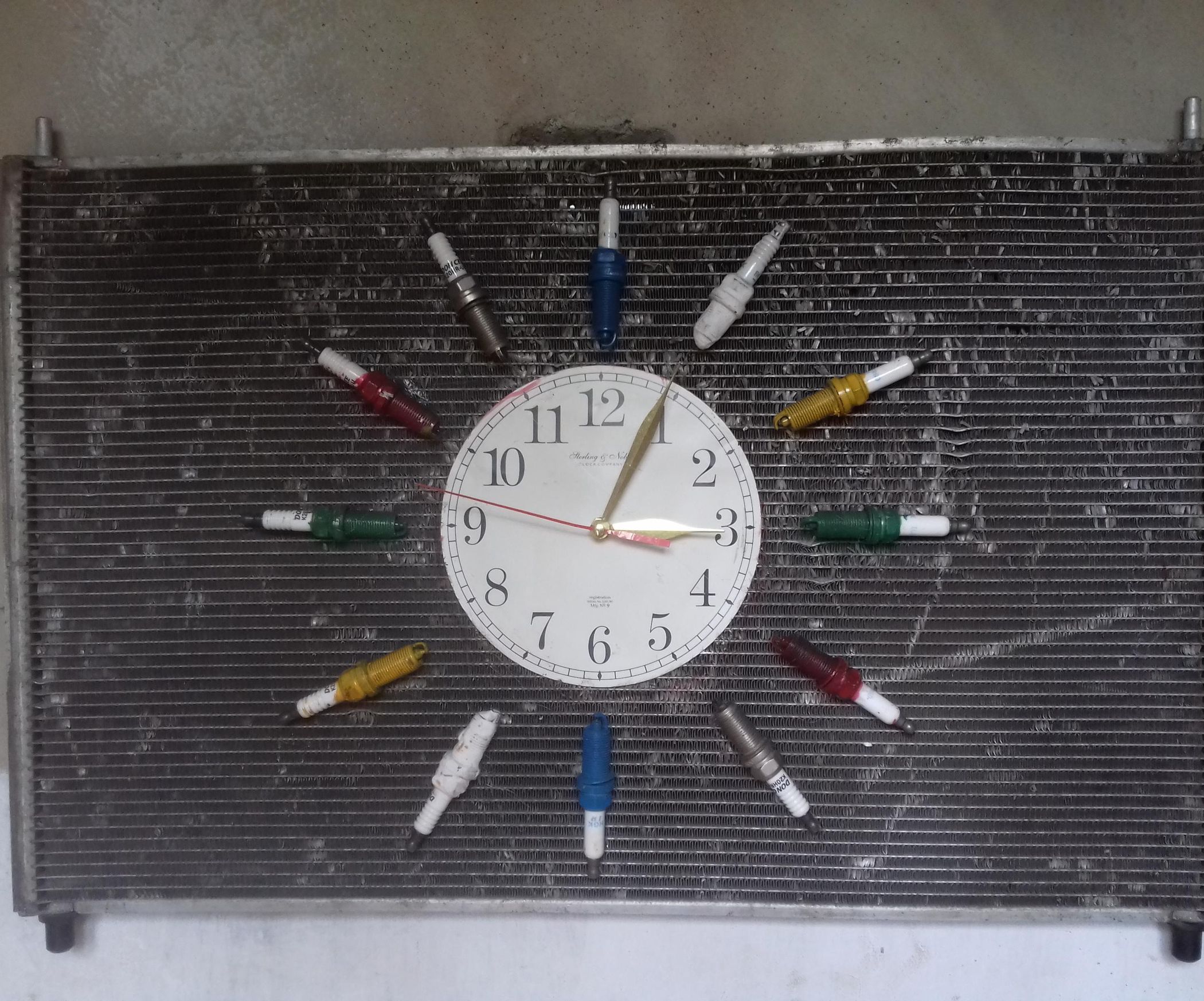 (DIY) Ac Condenser Conversion to Wallclock : 6 Steps - Instructables