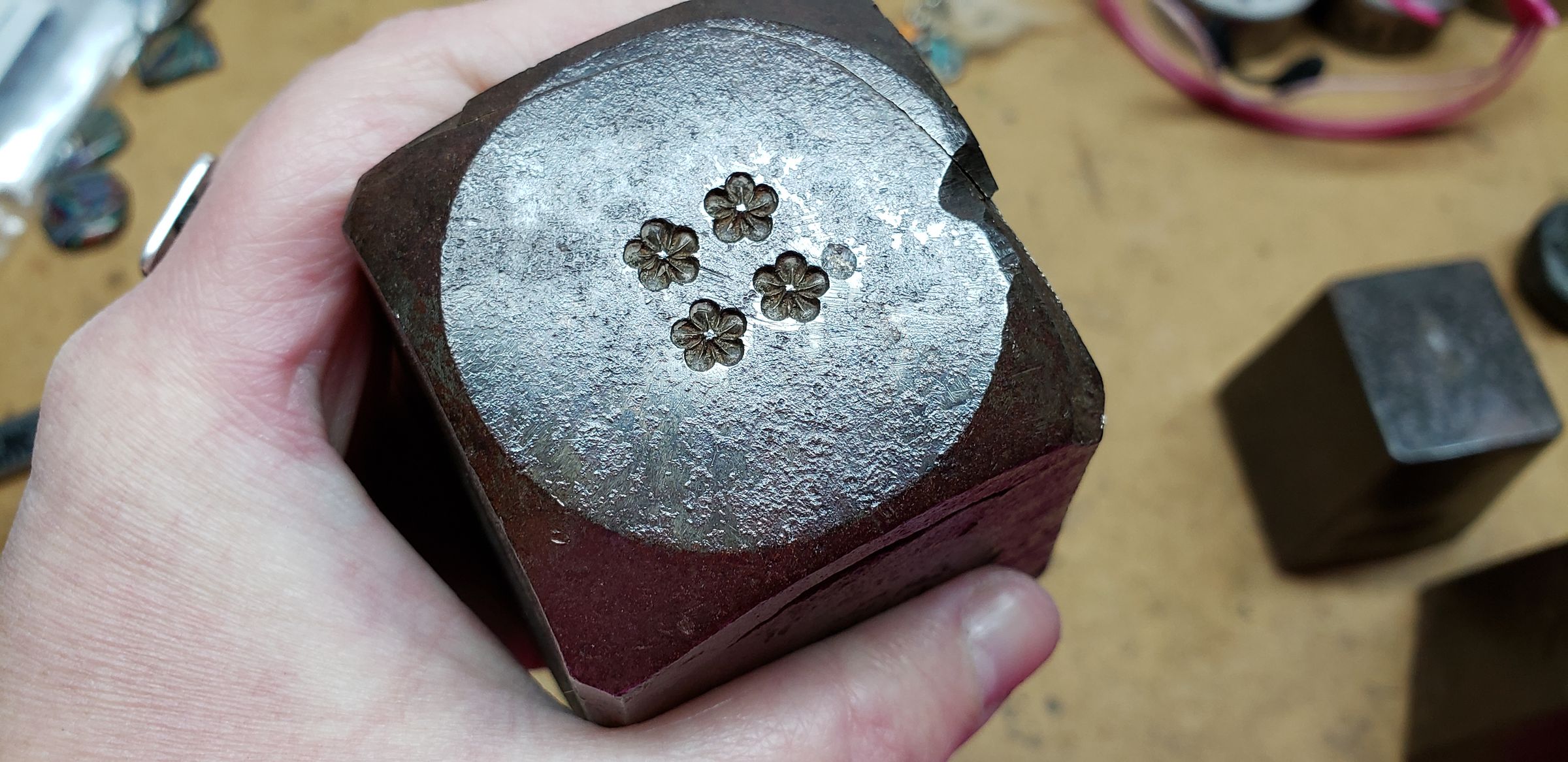 Silversmithing With Impression Dies (Advanced) : 10 Steps (with ...