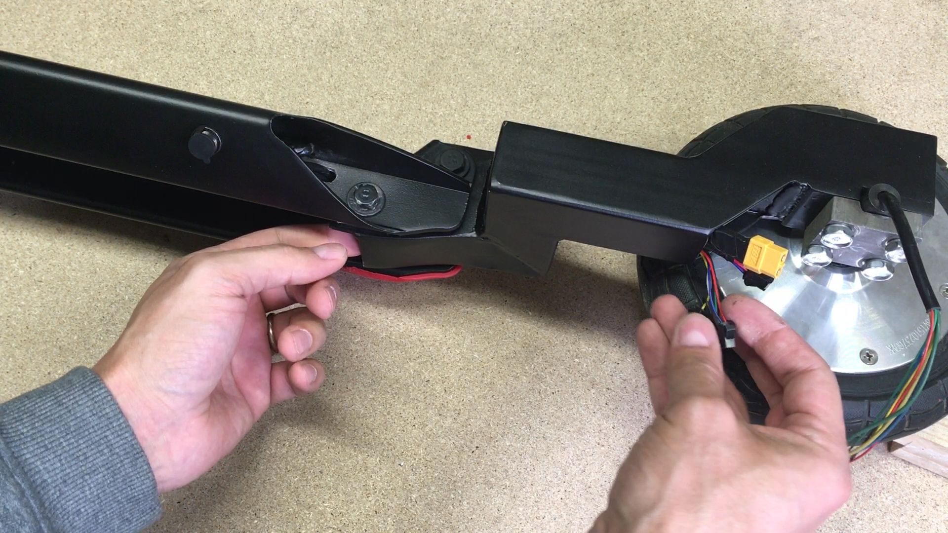 DIY: Electric Scooter Conversion With Hoverboard Parts : 16 Steps (with ...