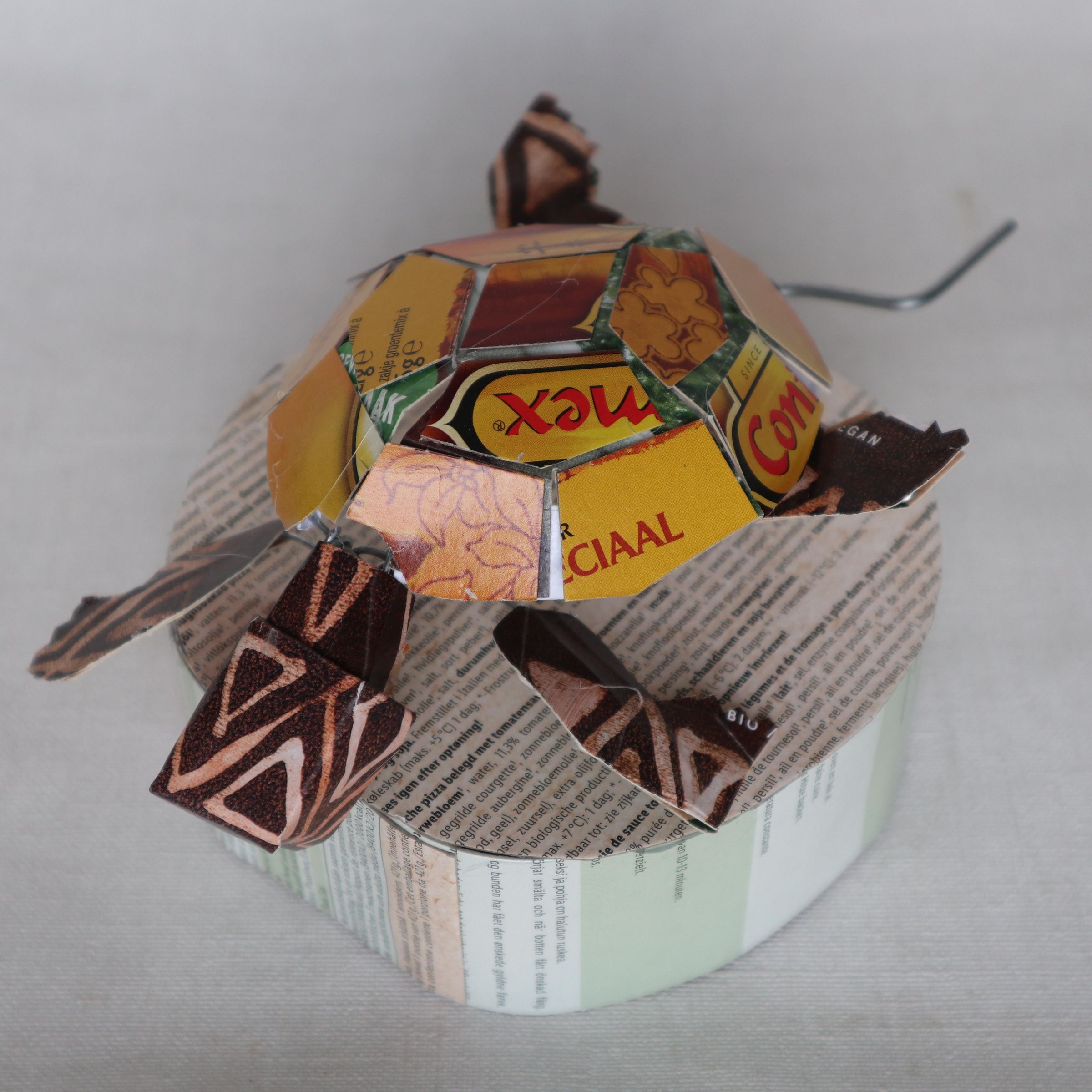 Waste Paper Trotting Turtle Automaton : 7 Steps (with Pictures ...