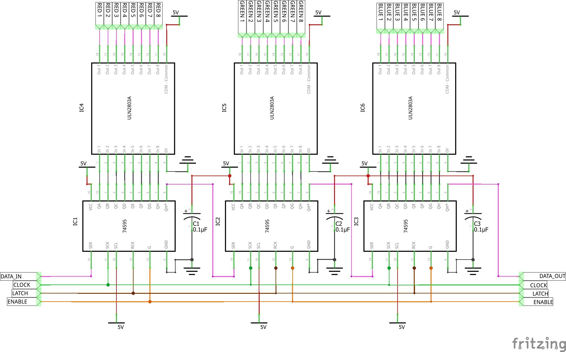 D.I.Y SMART RGB MATRIX 8x16 : 7 Steps (with Pictures) - Instructables