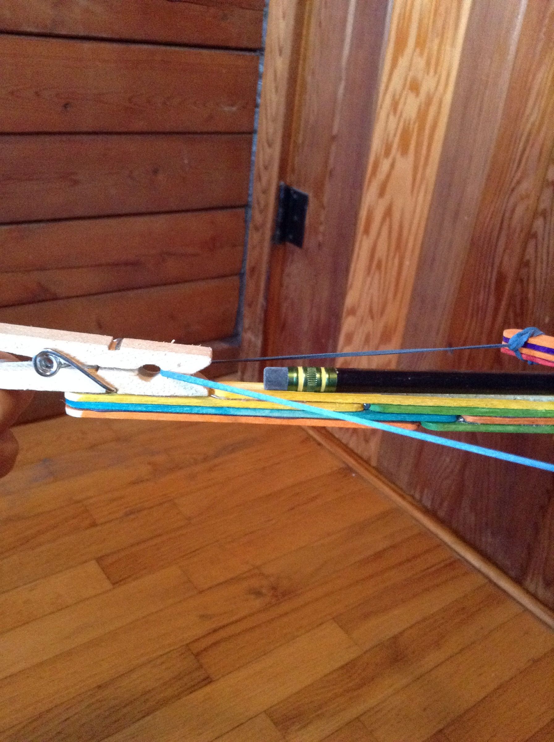 Popsicle Stick Crossbow : 6 Steps - Instructables