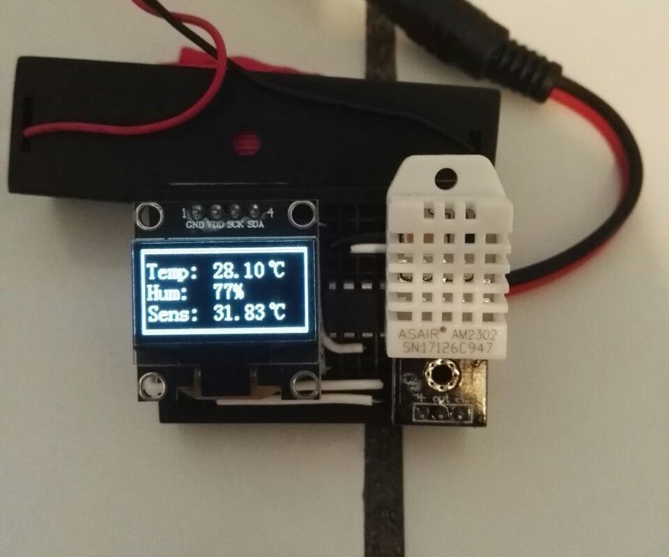 Attiny85 Termómetro OLED : 5 Steps - Instructables