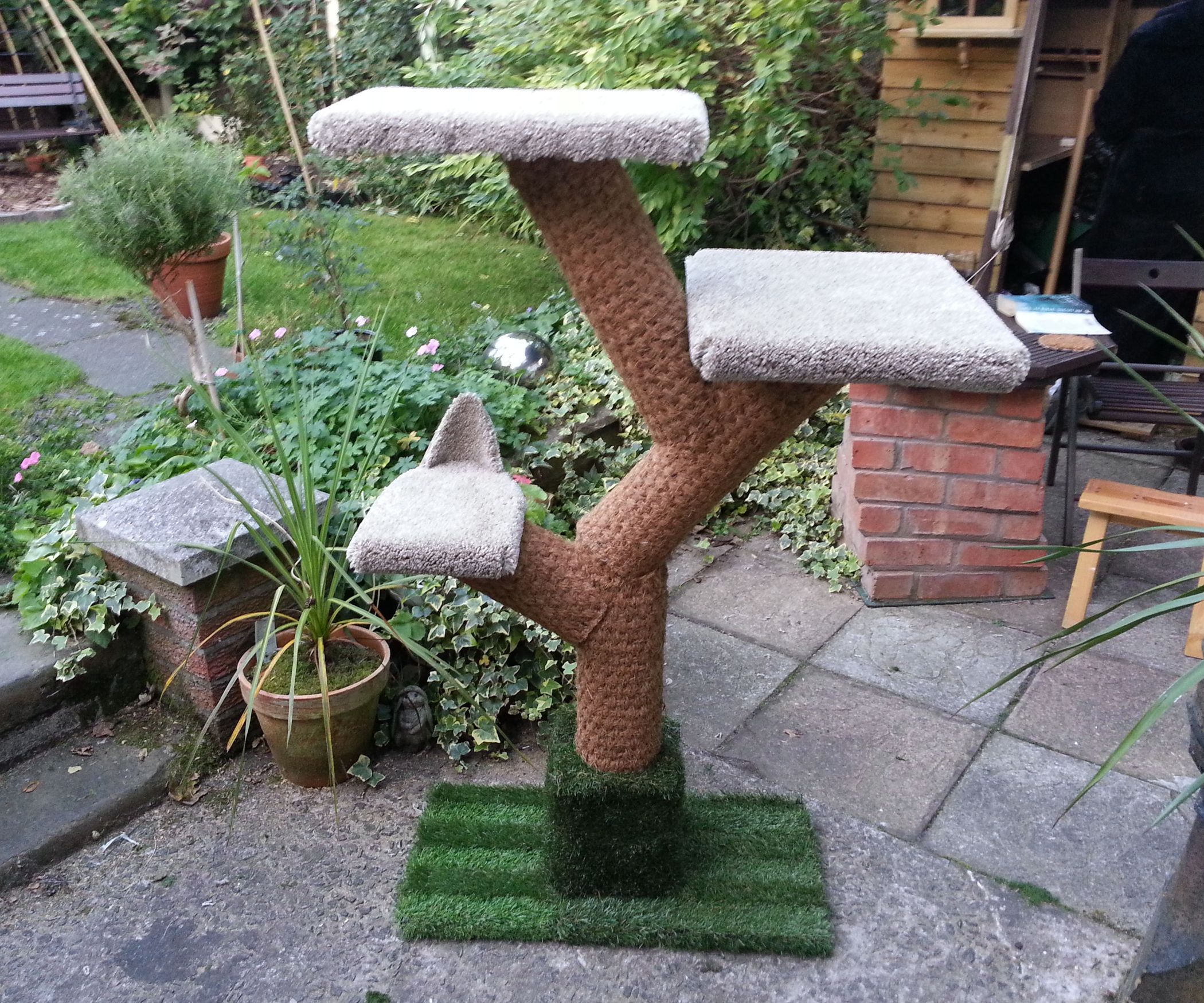 DIY Cat Tree for Not Much Money at All! : 7 Steps (with Pictures ...