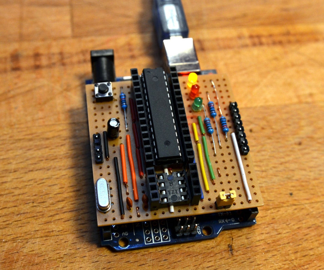 AVR Programmer Shield : 9 Steps (with Pictures) - Instructables AVR Programmer Shield : 9 Steps (with Pictures) - Instructables