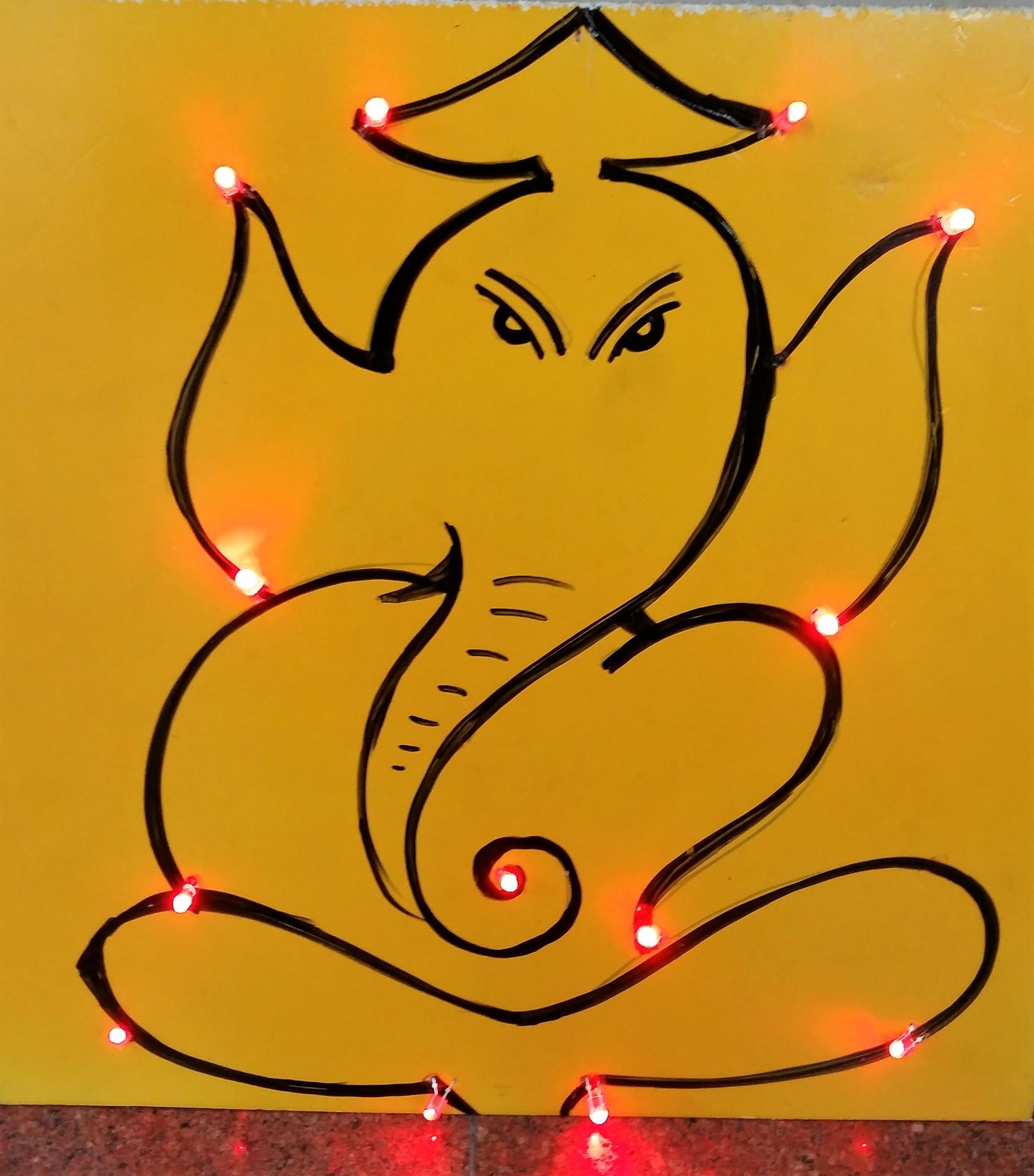 Sparkling LED Ganesha : 18 Steps (with Pictures) - Instructables
