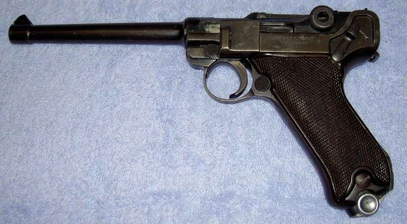 Semi Automatic Luger Rubber Band Gun : 5 Steps - Instructables