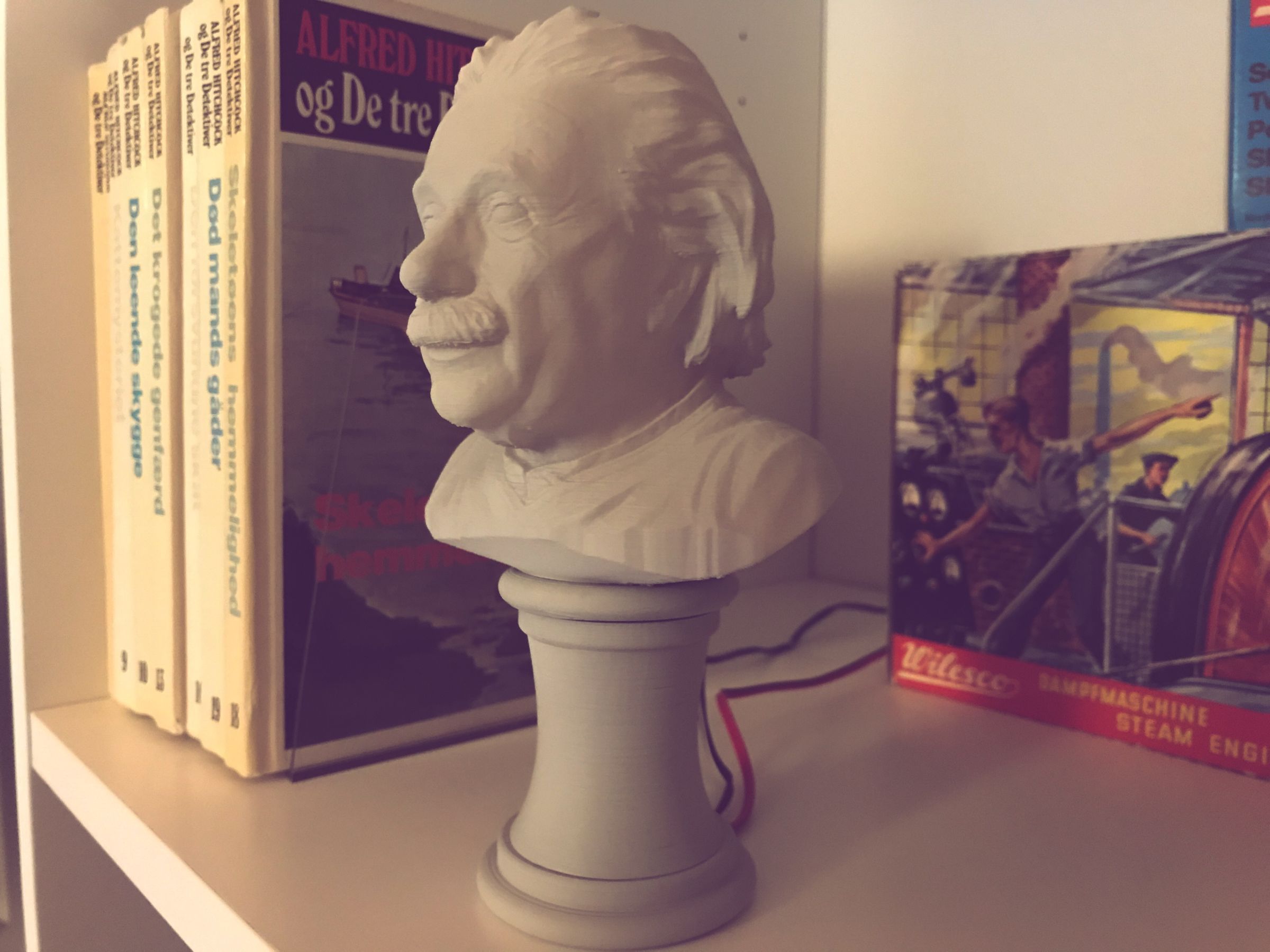 Einstein Bust With Secret Switch : 3 Steps (with Pictures) - Instructables