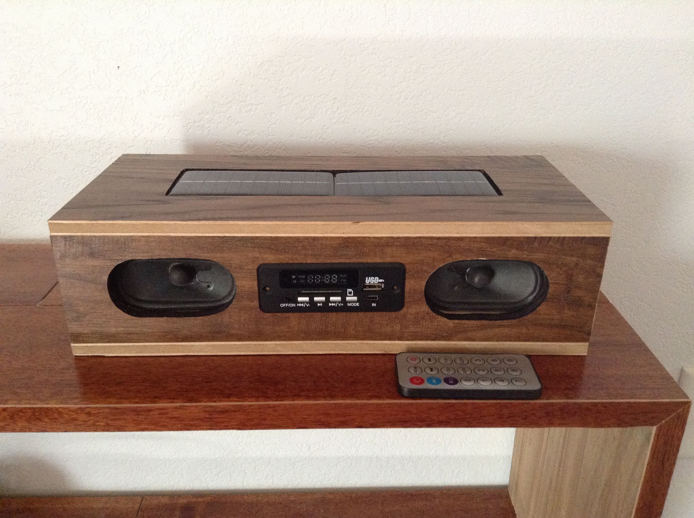 Solar Powered Radio With Bluetooth + MP3 : 3 Steps (with Pictures ...
