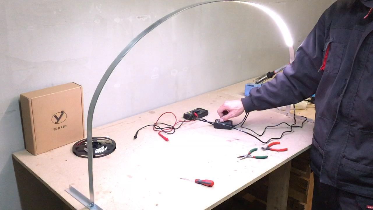 DIY: LED Workbench Light From LED Strips : 7 Steps (with Pictures ...