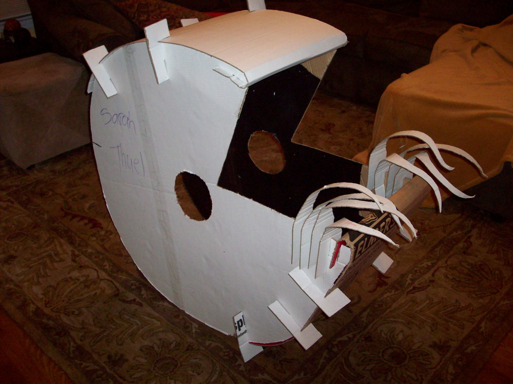 Cardboard Nautilus Costume : 8 Steps - Instructables