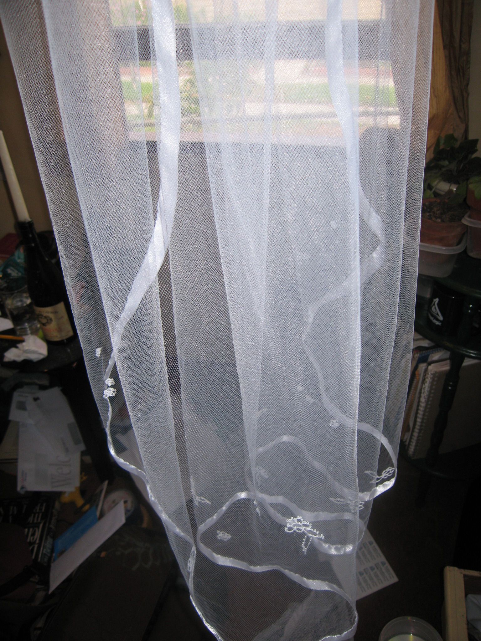 Embroider Your Own Veil : 6 Steps (with Pictures) - Instructables