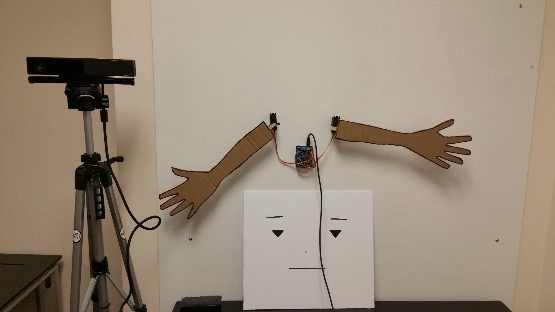 Marvin: Wall-Mounted Bot That Gestures : 6 Steps - Instructables