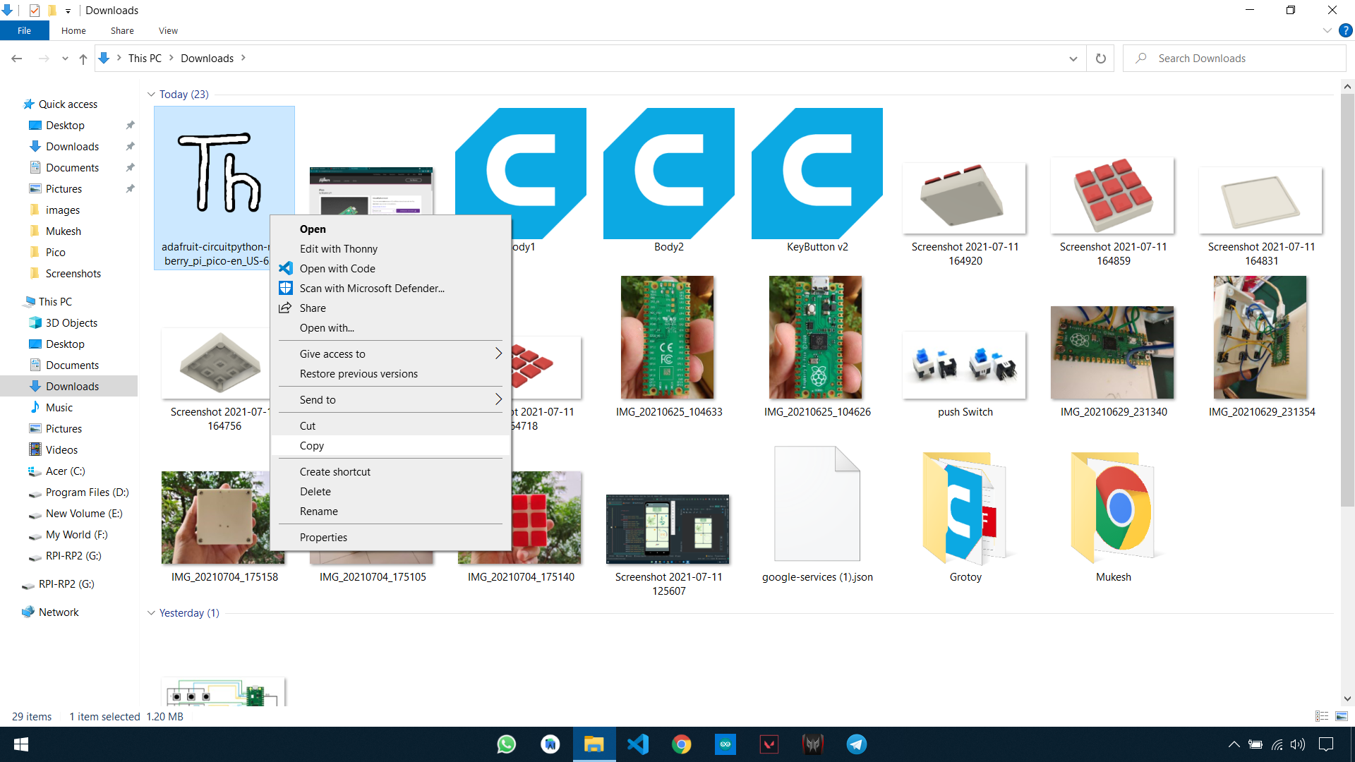 Pico KeyPad : 8 Steps (with Pictures) - Instructables