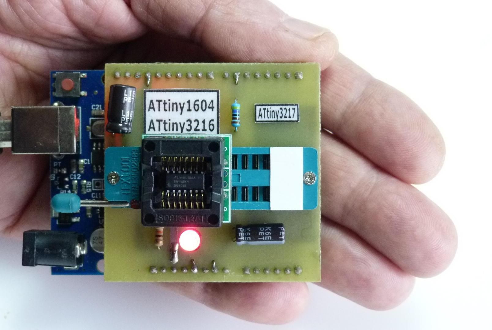 A Tiny Programmer for ATtiny Microcontrollers With Arduino UNO : Part1 ...