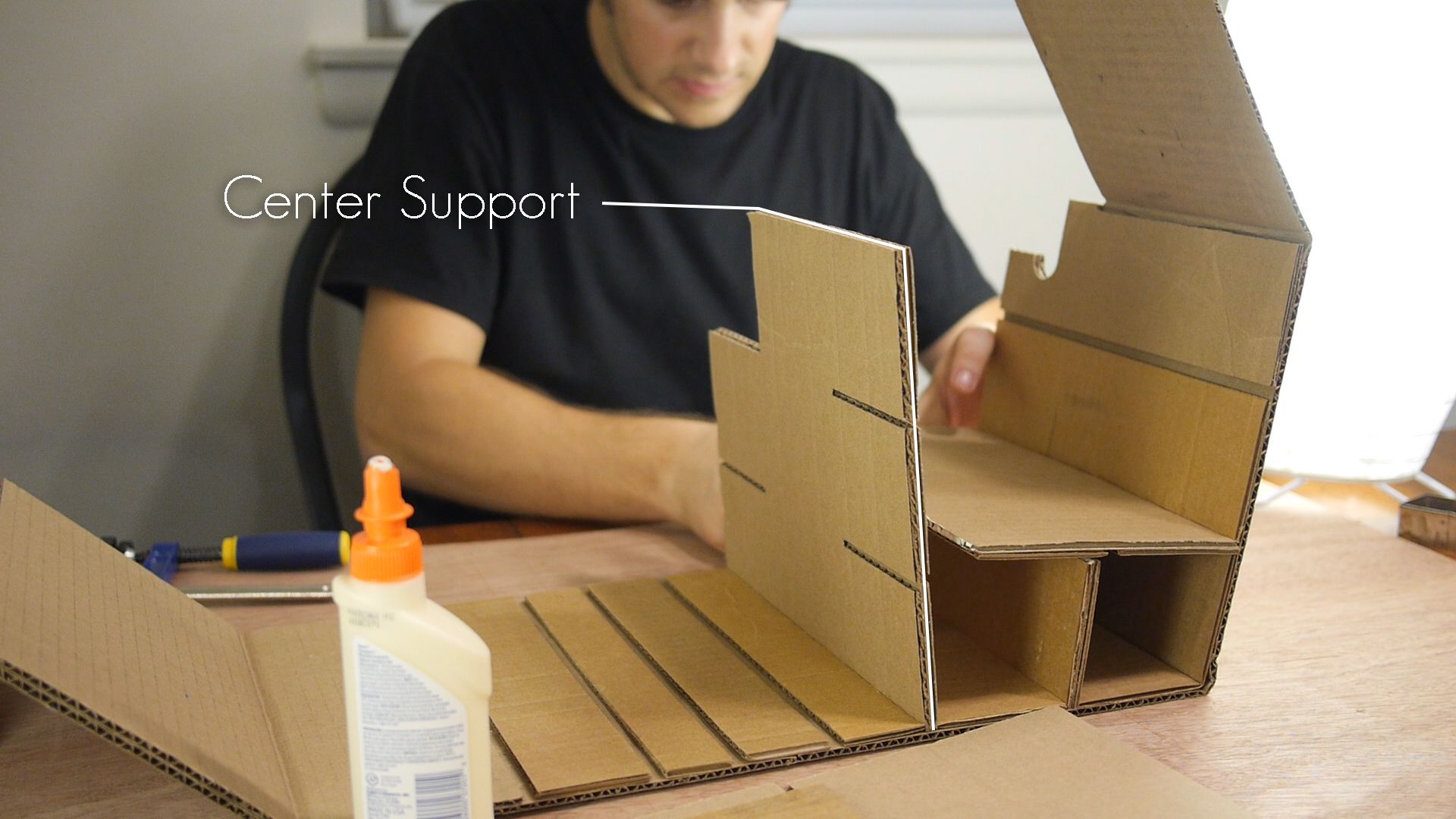 Cardboard Kitchen Cupboard Organizer : 14 Steps (with Pictures ...