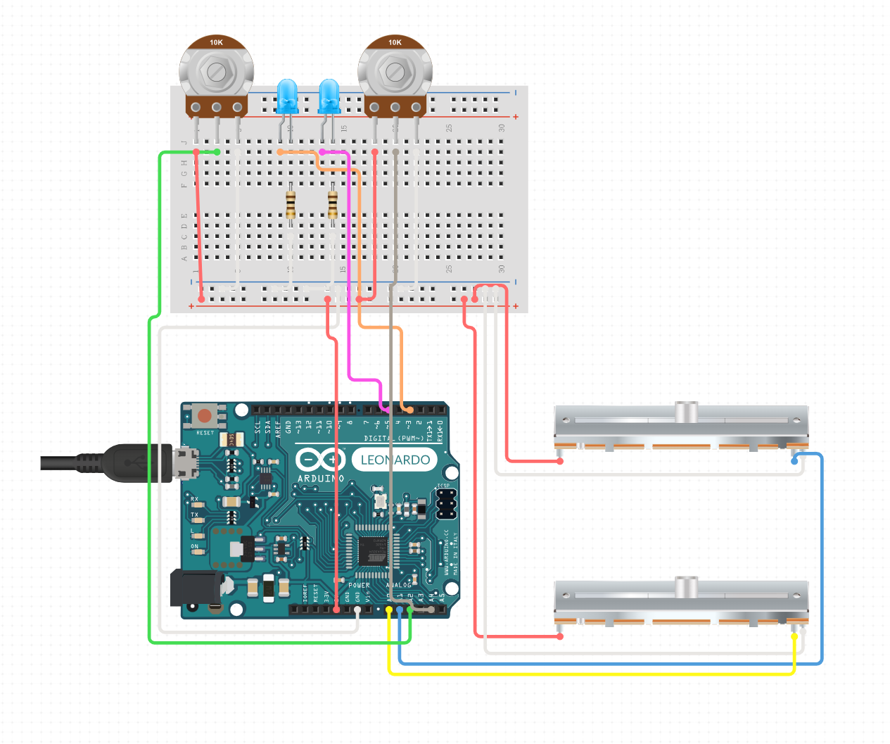 MIDI XY Pad With Arduino Leonardo : 9 Steps (with Pictures) - Instructables