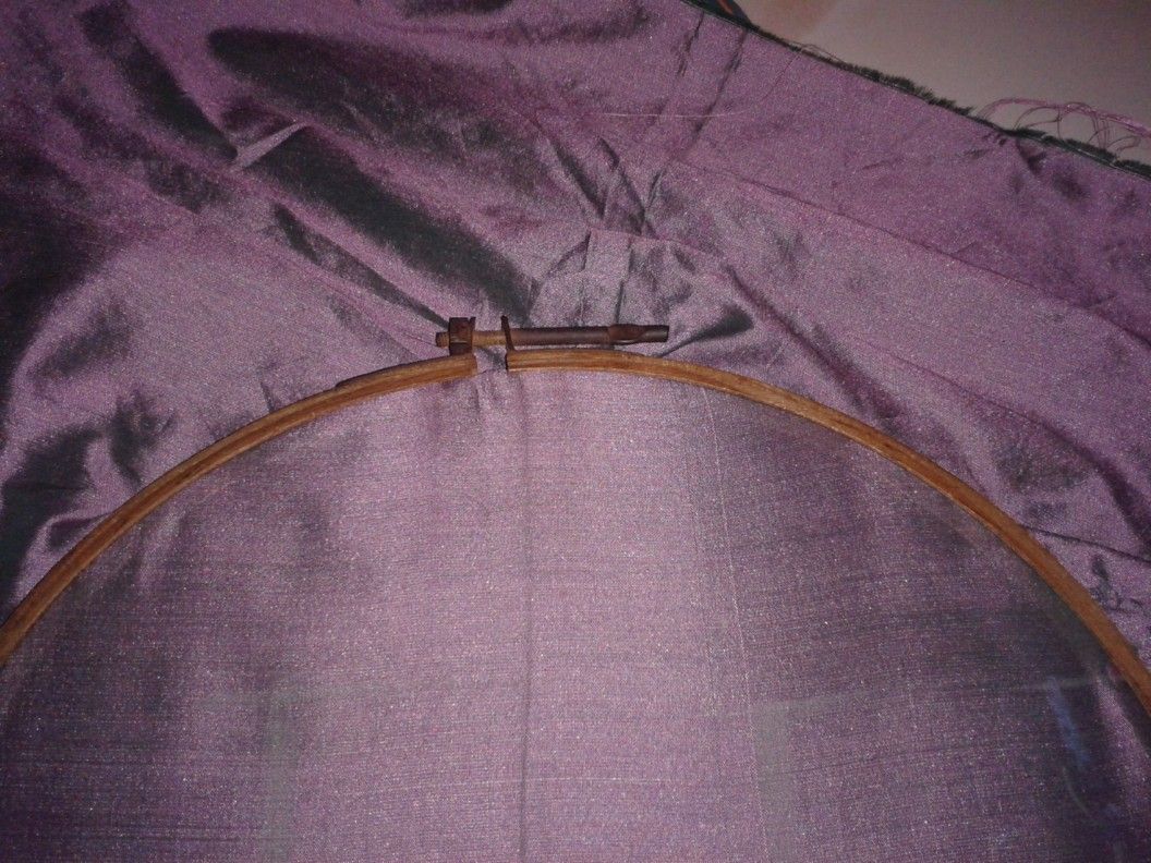 Glitter in Traditional Wear - Aari Work : 9 Steps (with Pictures ...